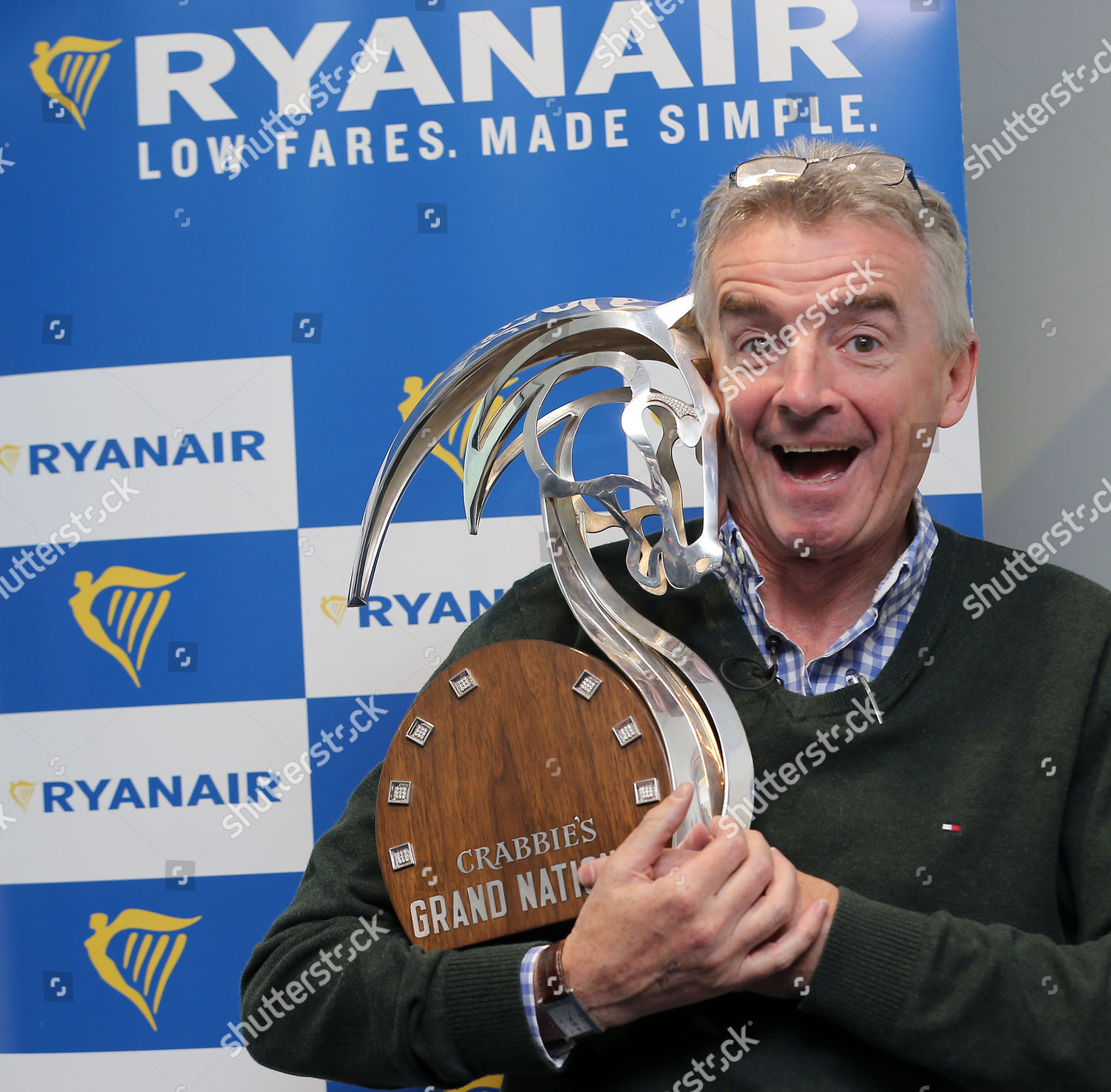 Ryanair Boss Michael Oleary His Winning Editorial Stock Photo - Stock ...