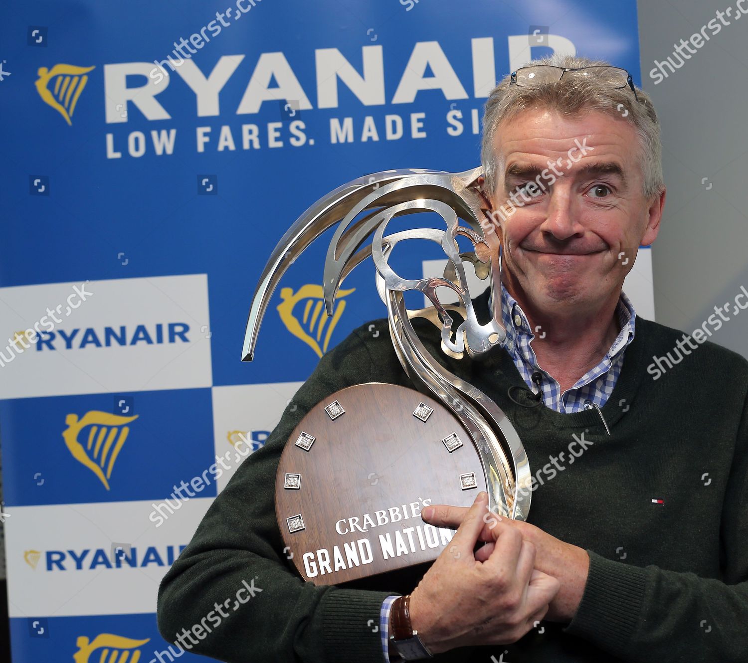 Ryanair Boss Michael Oleary His Winning Editorial Stock Photo - Stock ...