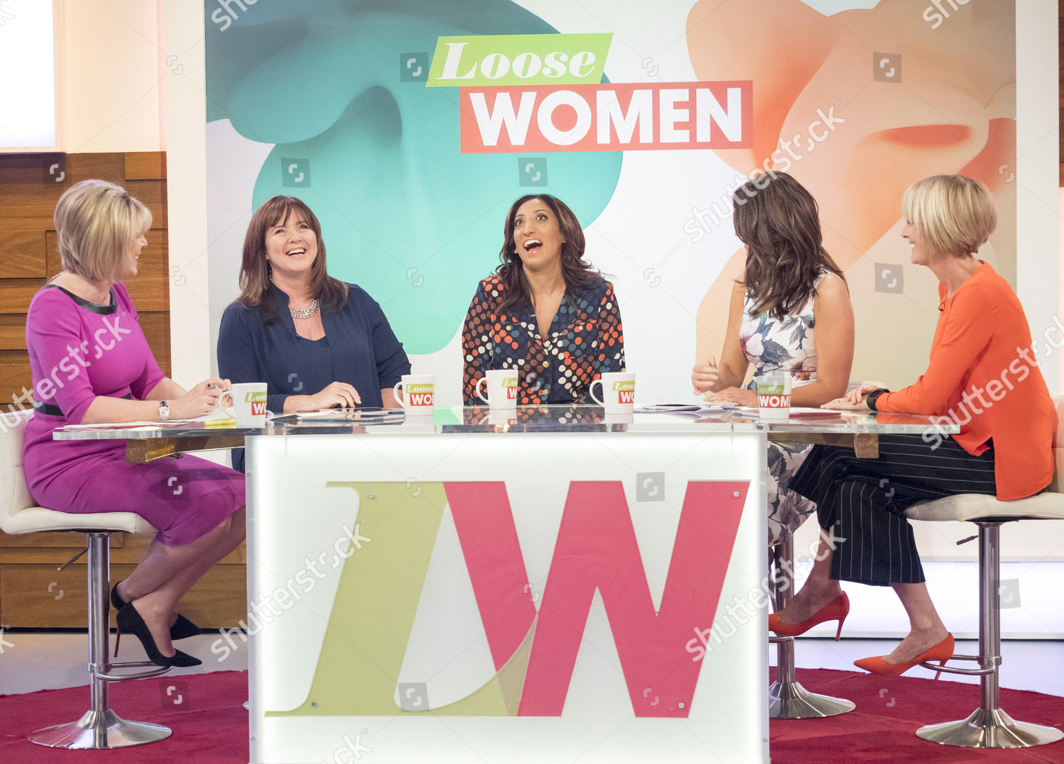 Ruth Langsford Coleen Nolan Shazia Mirza Editorial Stock Photo - Stock ...