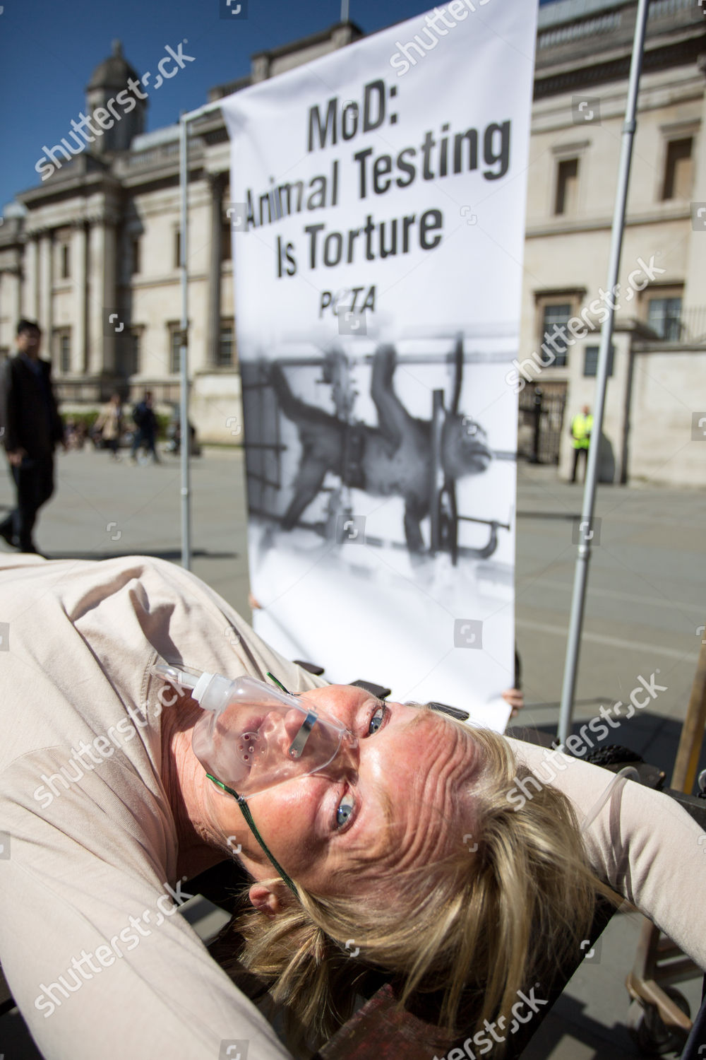 Peta Founder Ingrid Newkirk Medieval Torture Editorial Stock Photo ...