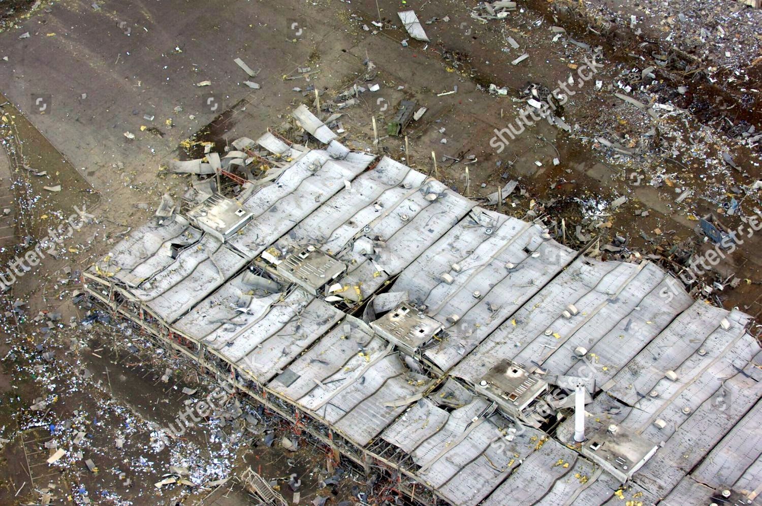 Damage On Buildings Around Buncefield Oil Editorial Stock Photo - Stock ...