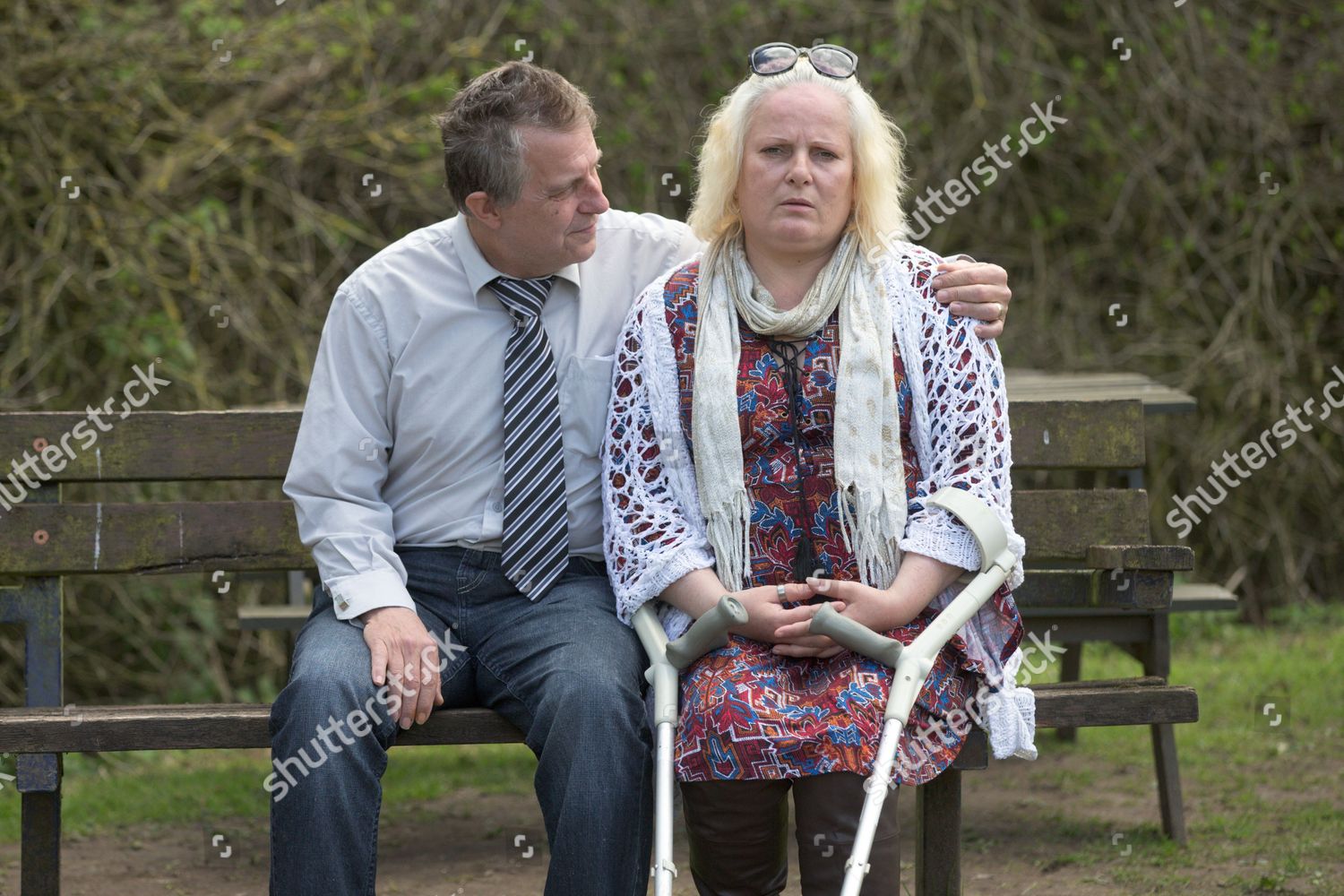 Ruth Neave Husband Gary Rogers Editorial Stock Photo - Stock Image ...