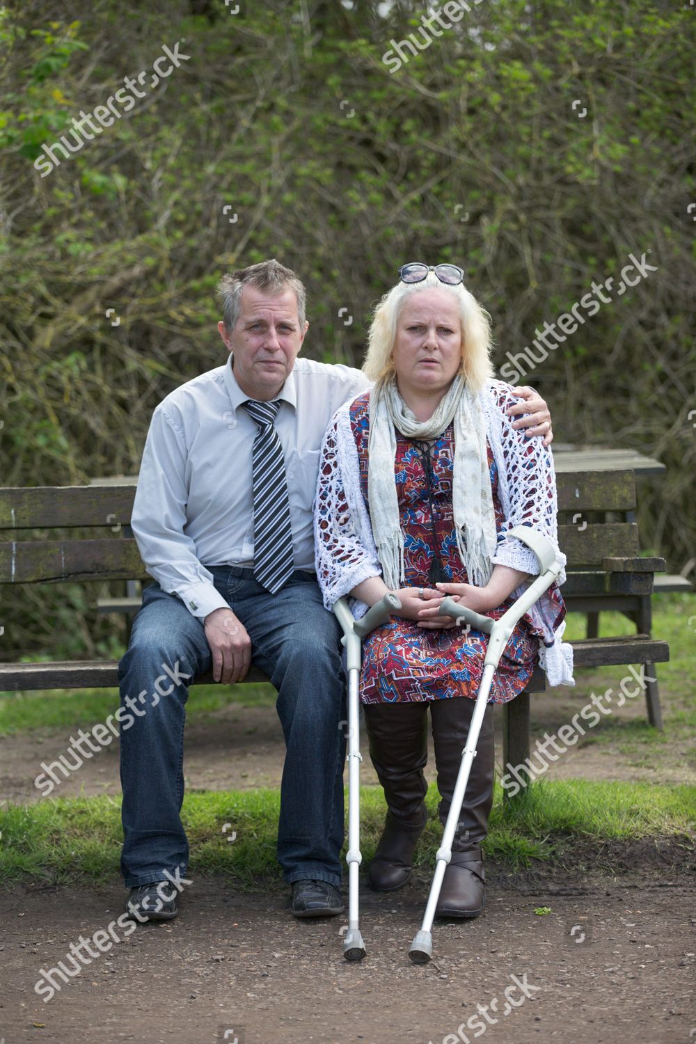 Ruth Neave Husband Gary Rogers Editorial Stock Photo - Stock Image ...