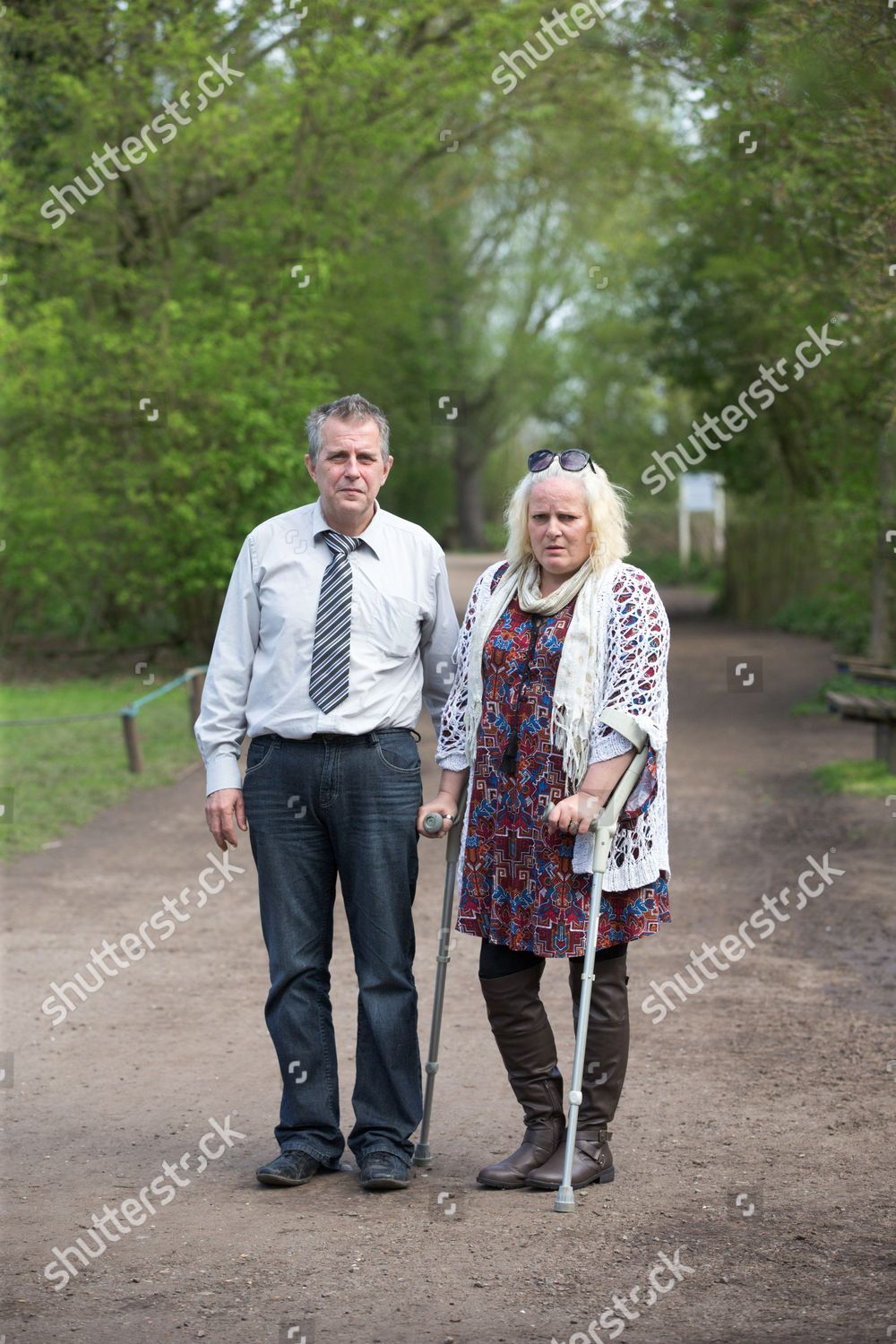 Ruth Neave Husband Gary Rogers Editorial Stock Photo - Stock Image ...