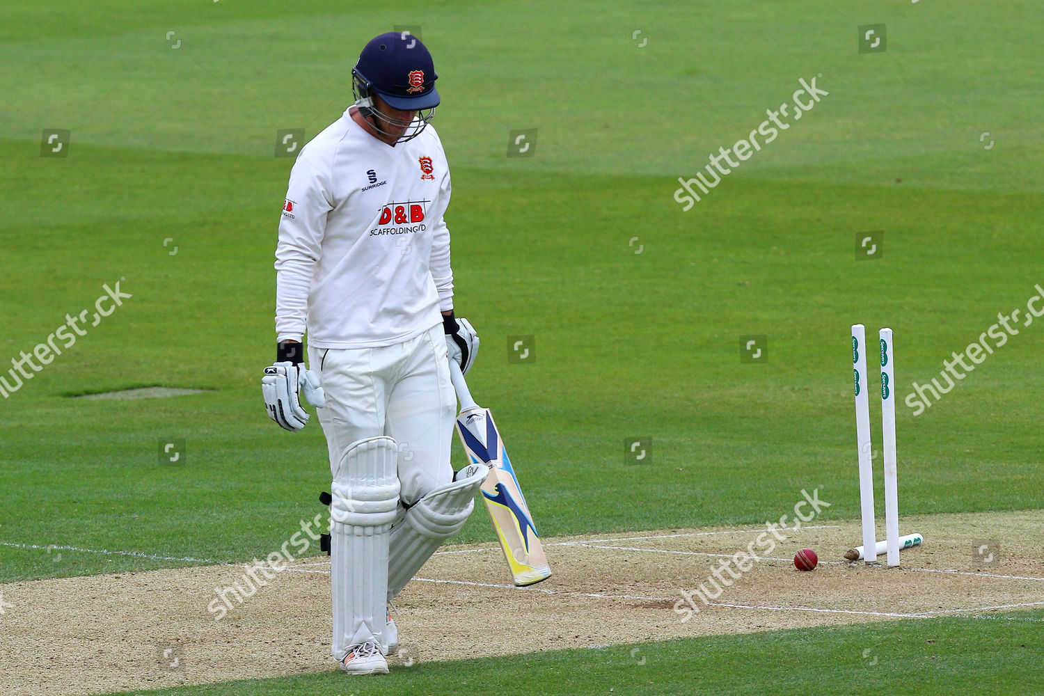 Tom Westley Essex Leaves Field After Editorial Stock Photo - Stock ...