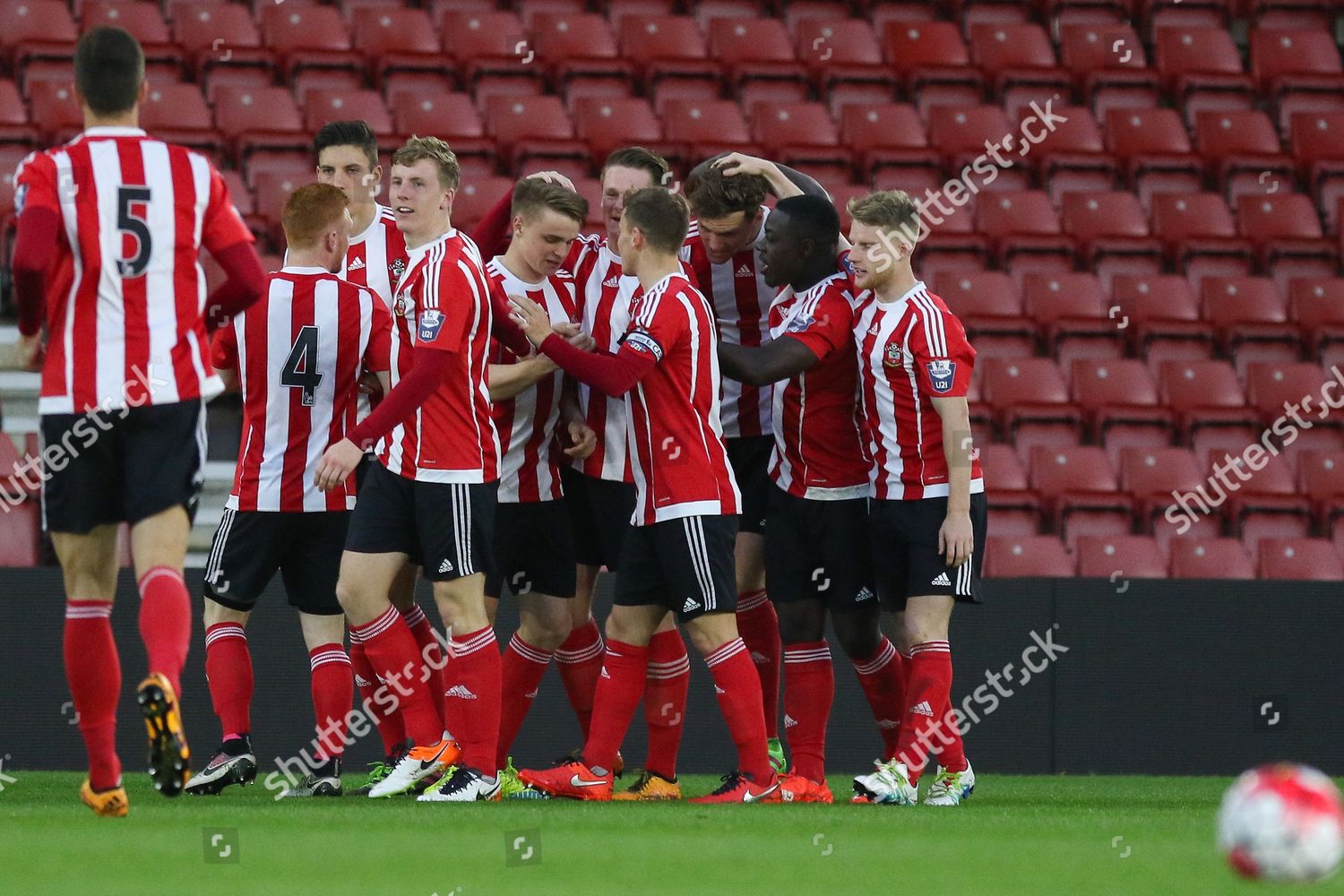 Southampton Sam Gallagher Celebrates His Goal Editorial Stock Photo ...