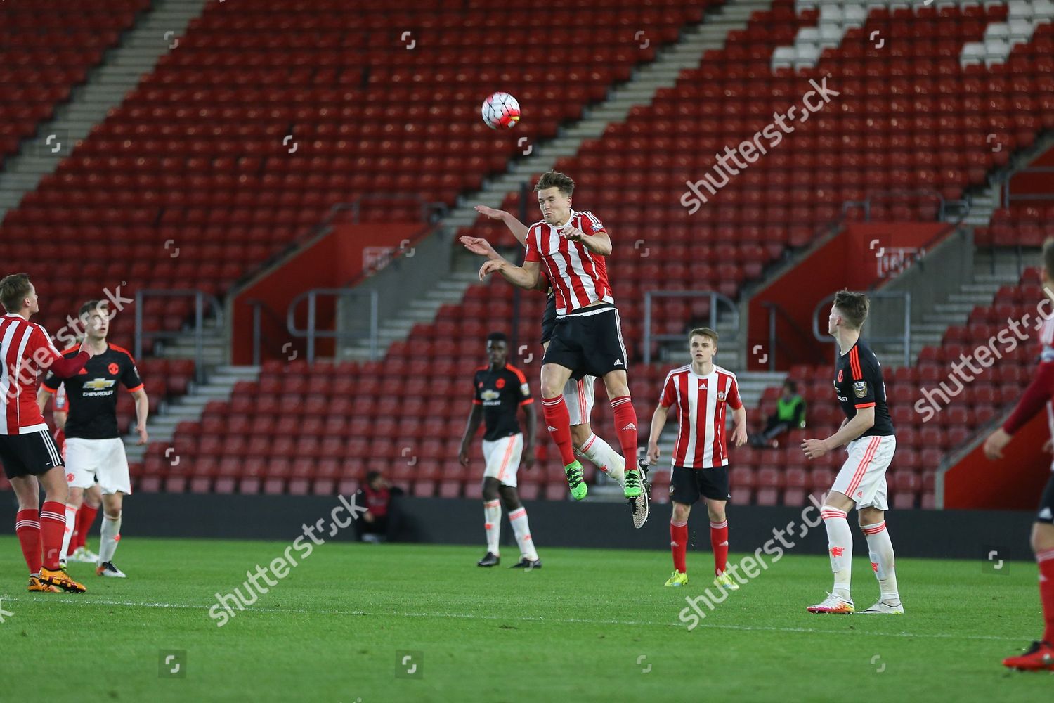 Southampton Sam Gallagher Wins Ball Air Editorial Stock Photo - Stock ...