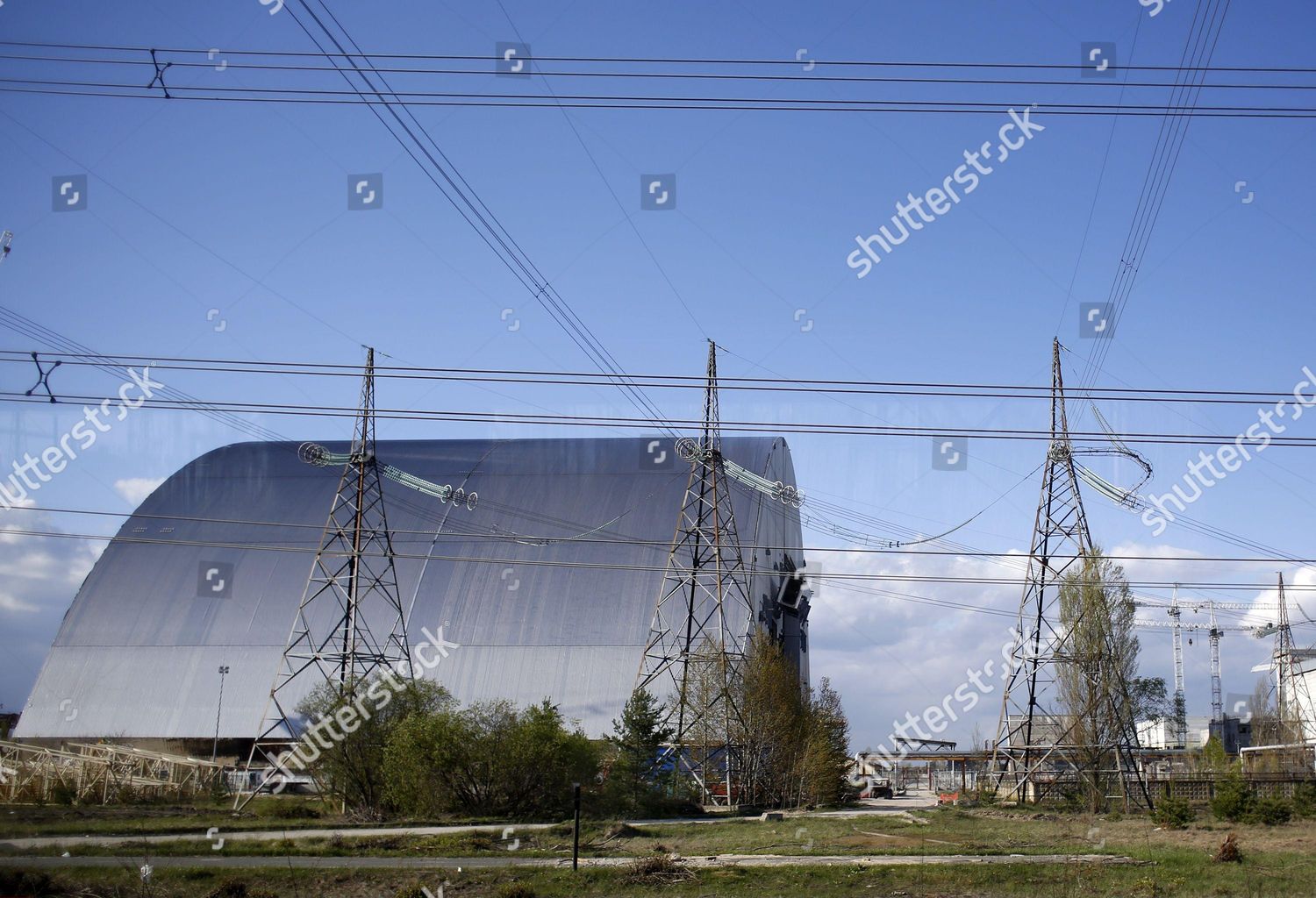 Chernobyl New Safe Confinement Structure Nsc Editorial Stock Photo ...