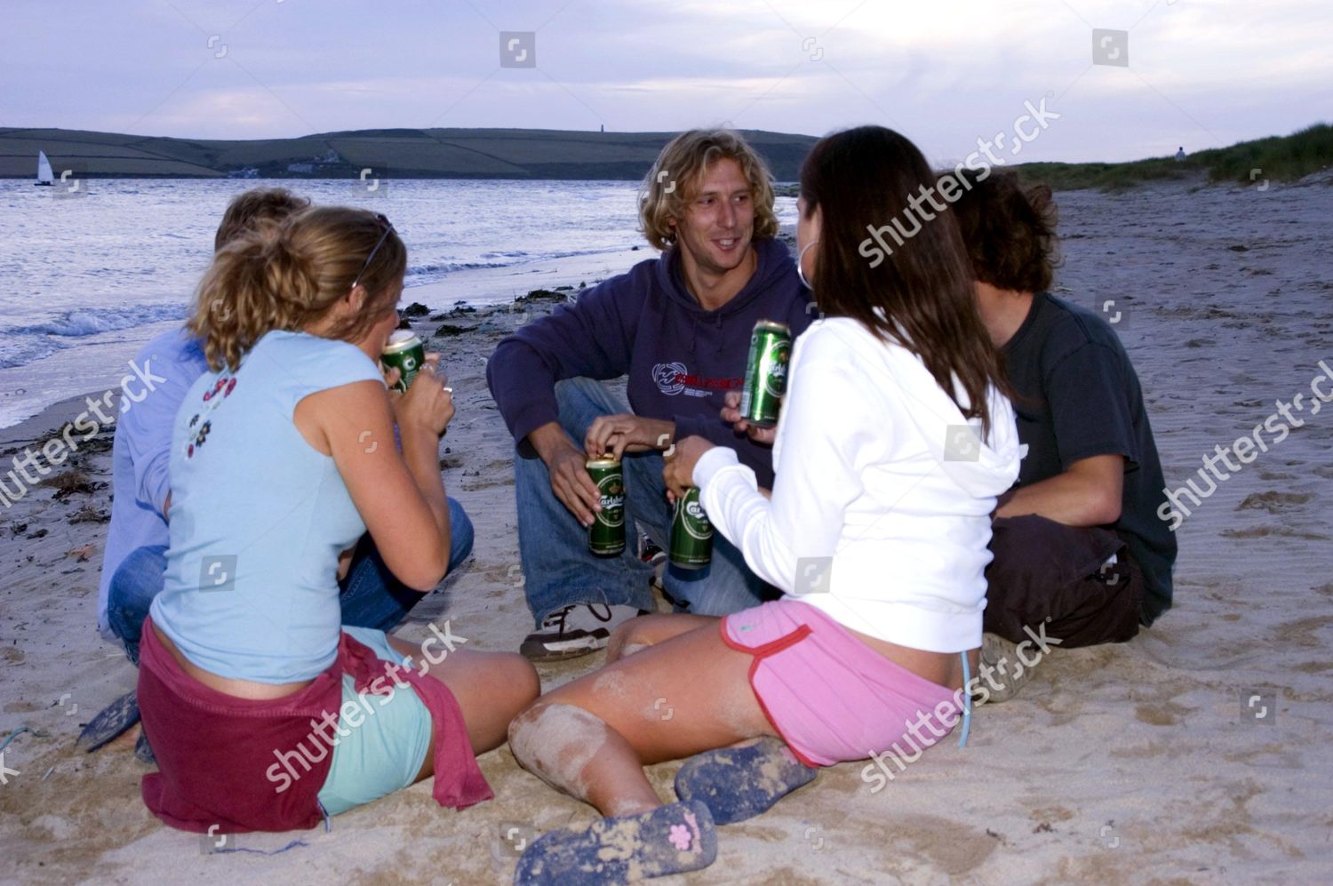 Model Released Young People On Beach Editorial Stock Photo - Stock ...