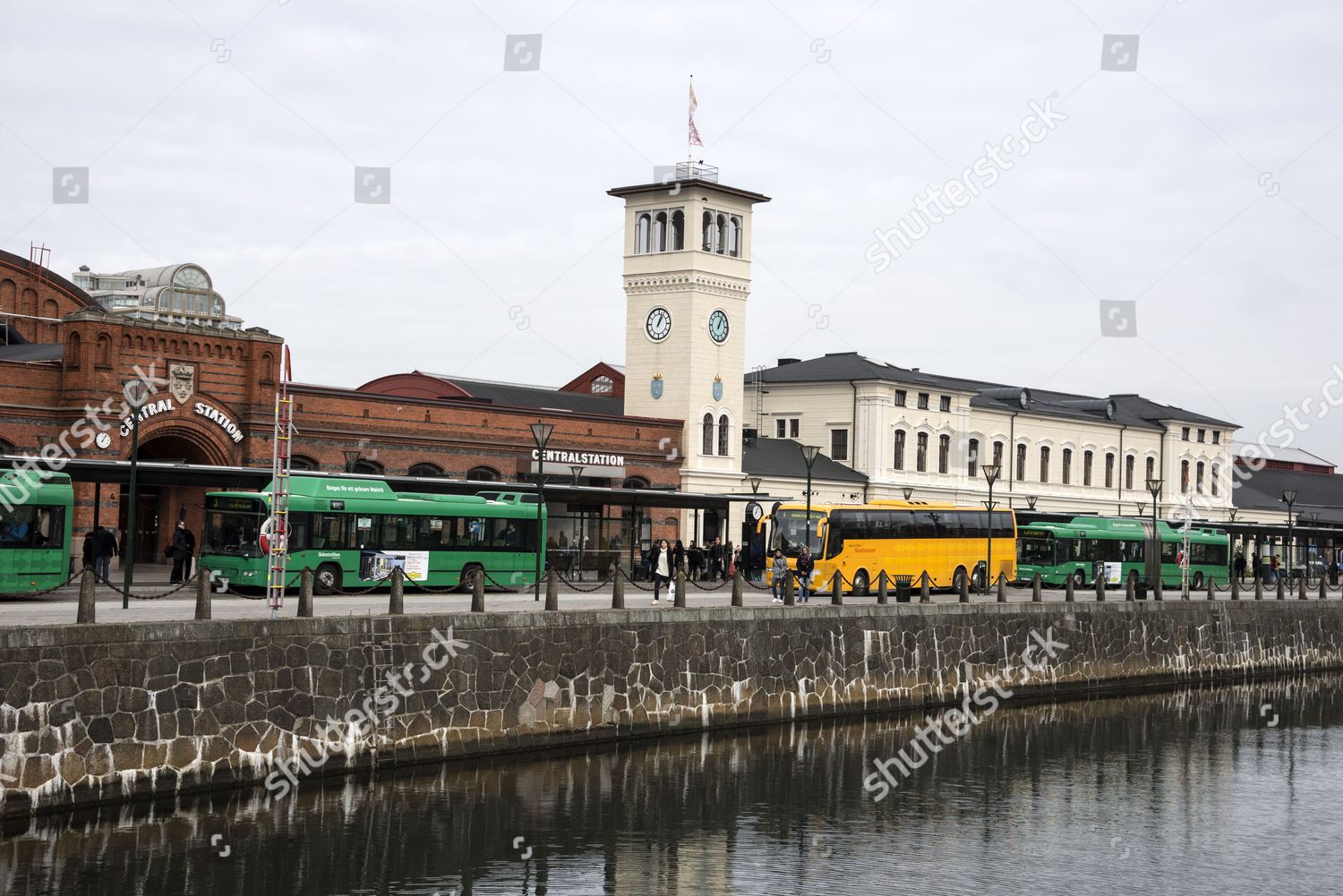 Malmo Mainline Rail Station Malmo Their Editorial Stock Photo - Stock ...