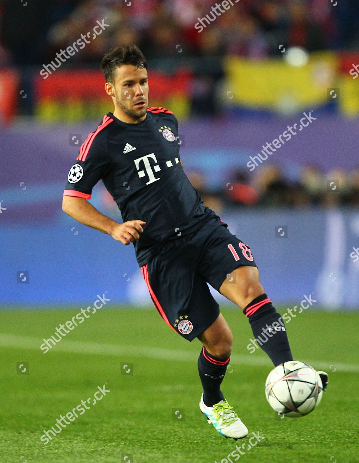 Juan Bernat Bayern Munich During Uefa Editorial Stock Photo - Stock ...