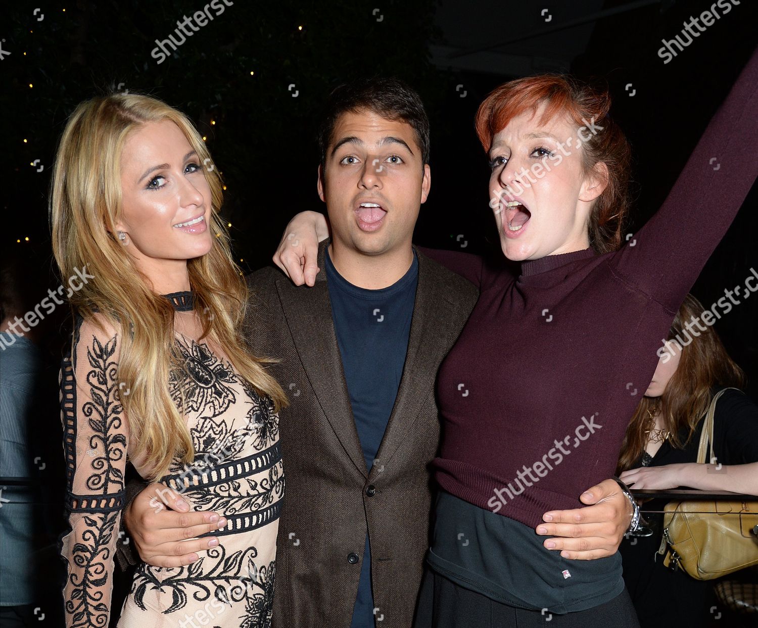 Paris Hilton Jamie Reuben Kate Goldsmith Editorial Stock Photo - Stock ...