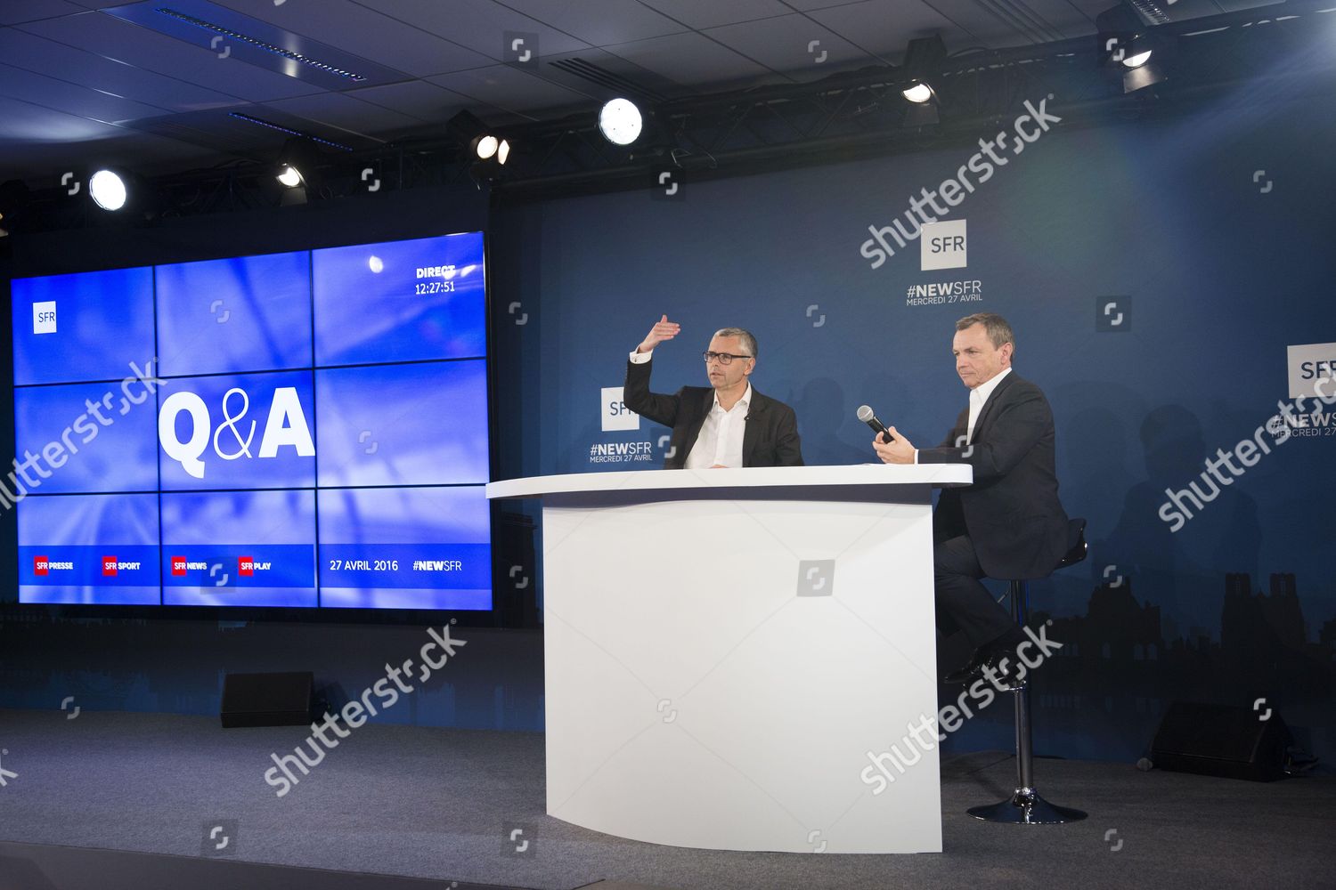 Telecom Company Altice Group Chief Operating Editorial Stock Photo ...