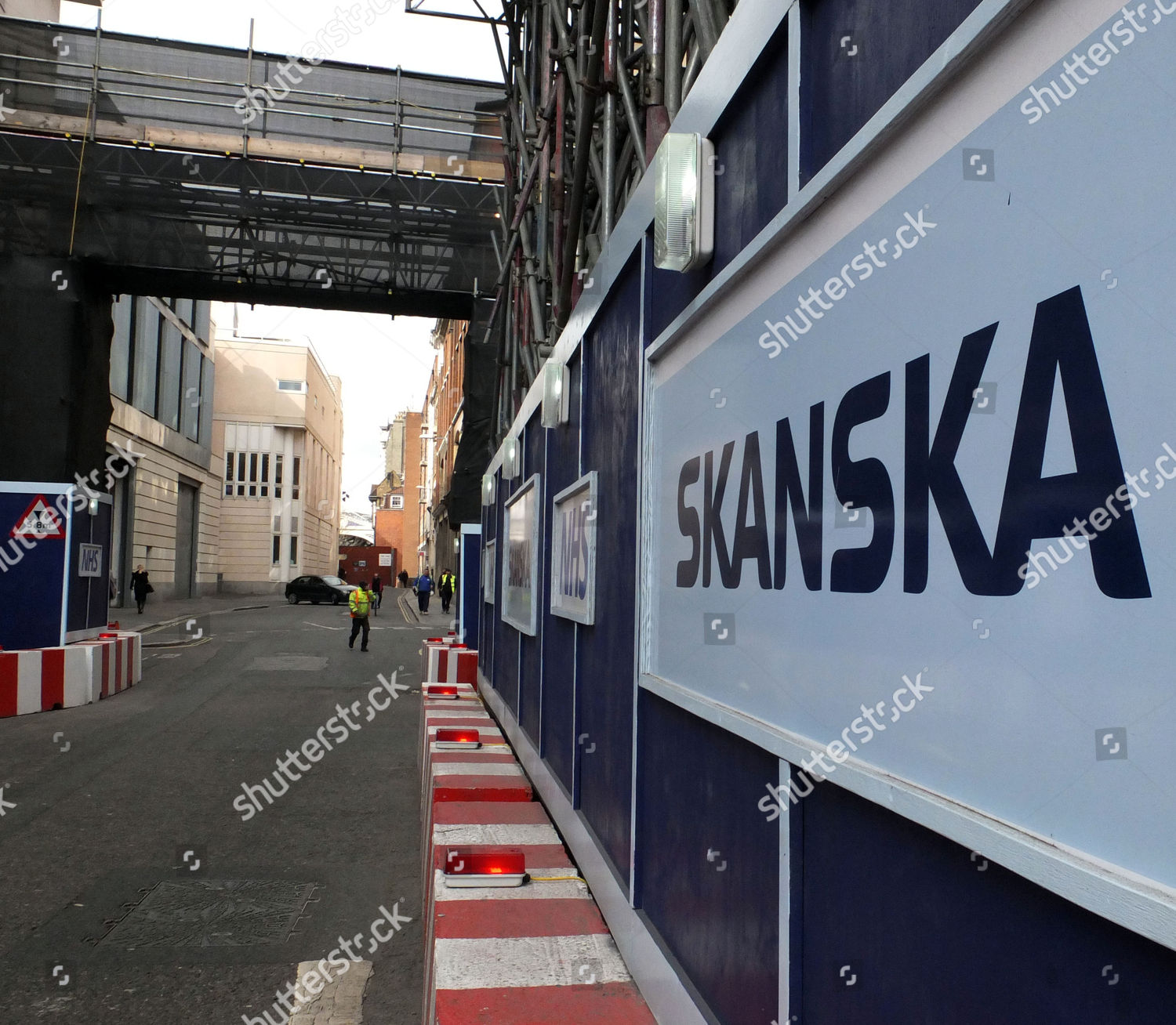 Renovation Works Carried Out By Skanska Editorial Stock Photo - Stock ...