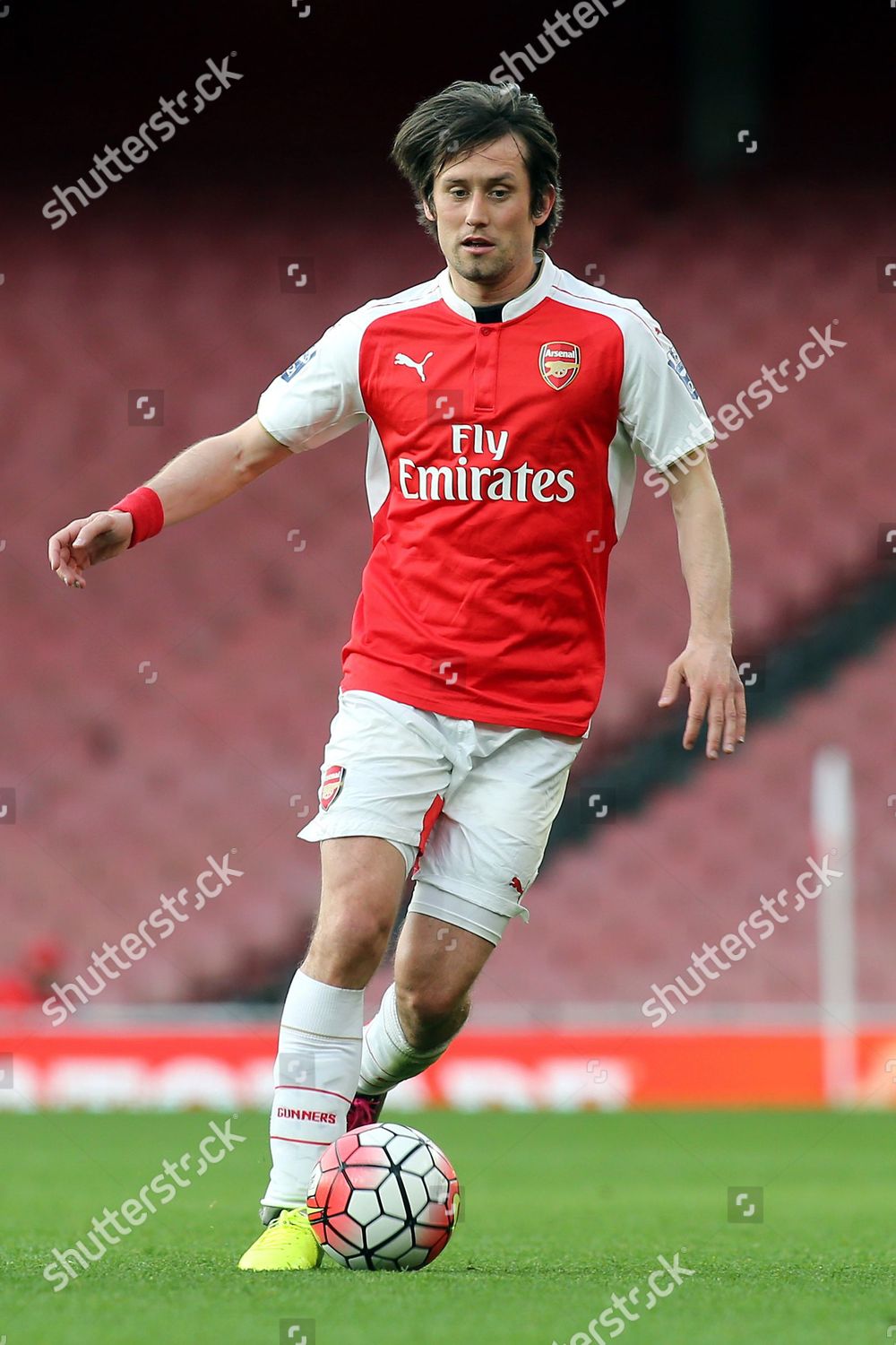 Tomas Rosicky Arsenal Action During Arsenal Editorial Stock Photo ...