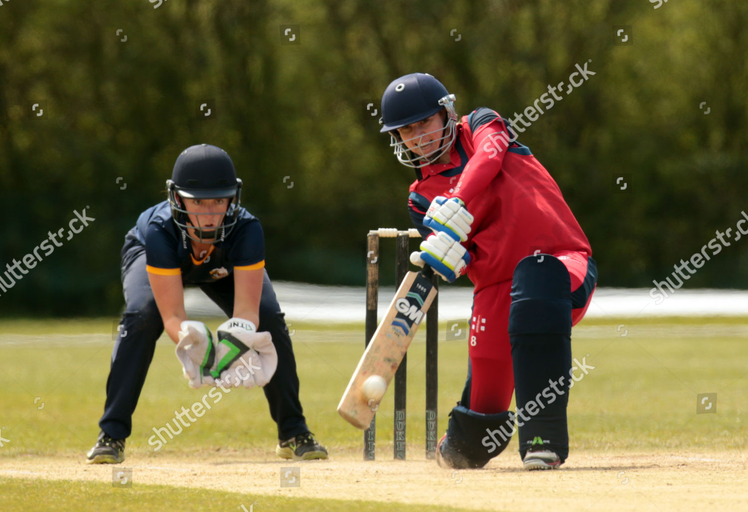 Cricket Wales Womens Claire Thomas During Editorial Stock Photo - Stock ...