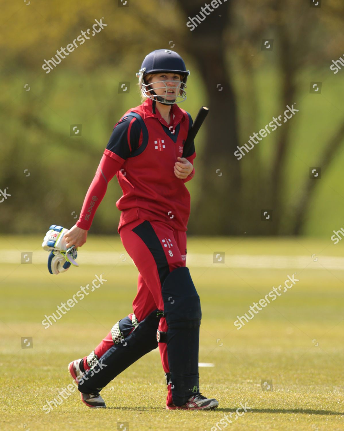 Cricket Wales Womens Claire Thomas During Editorial Stock Photo - Stock ...