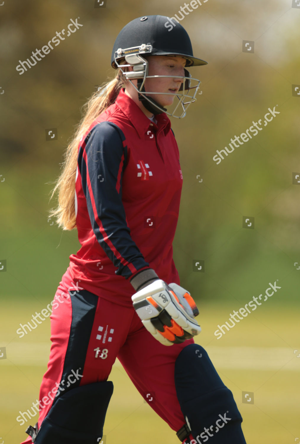 Cricket Wales Womens Georgia Parfitt During Editorial Stock Photo ...