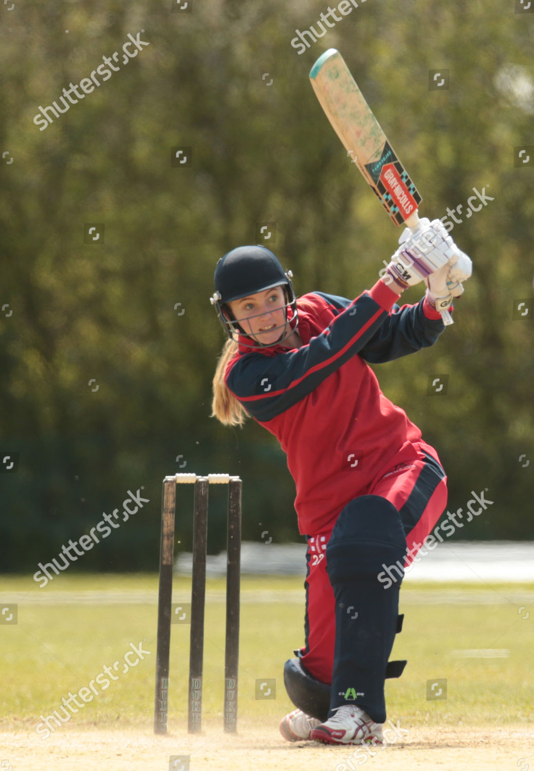 Cricket Wales Womens Charlotte Scarborough During Editorial Stock Photo ...