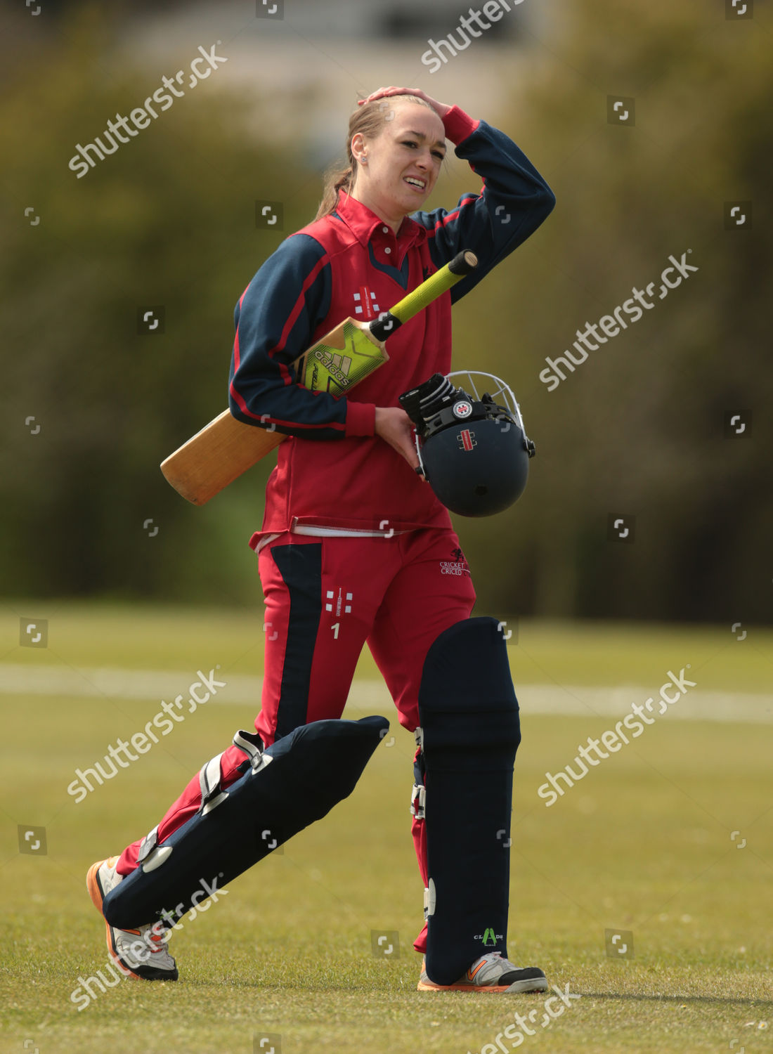 Cricket Wales Womens Ffion Wynne During Editorial Stock Photo - Stock ...