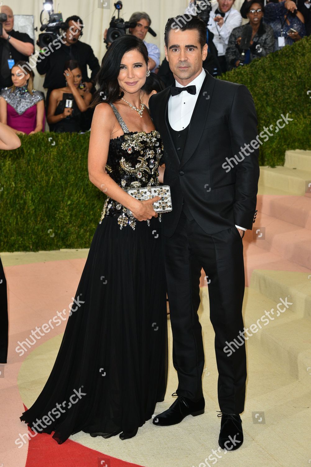 Colin Farrell Claudine Farrell Editorial Stock Photo - Stock Image ...