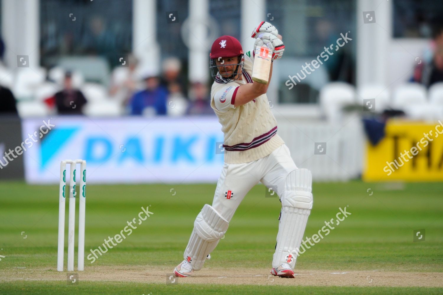 Somersets James Hildreth During Specsavers County Editorial Stock Photo ...