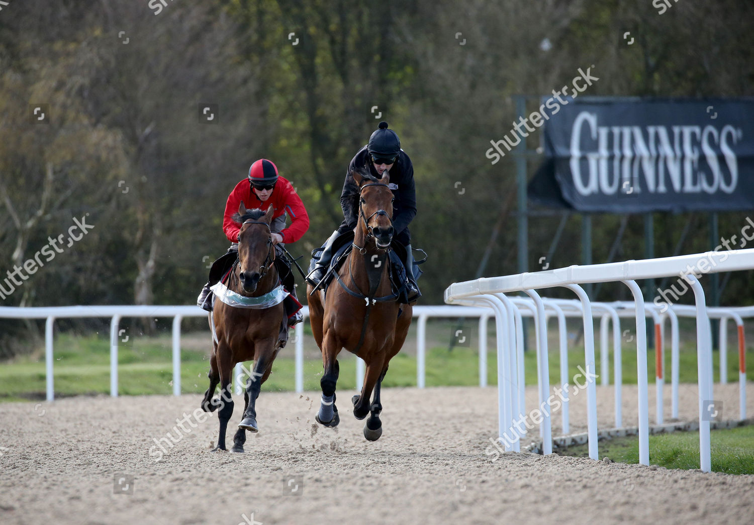 Trainer Karl Burke Pair Work Over Editorial Stock Photo - Stock Image ...