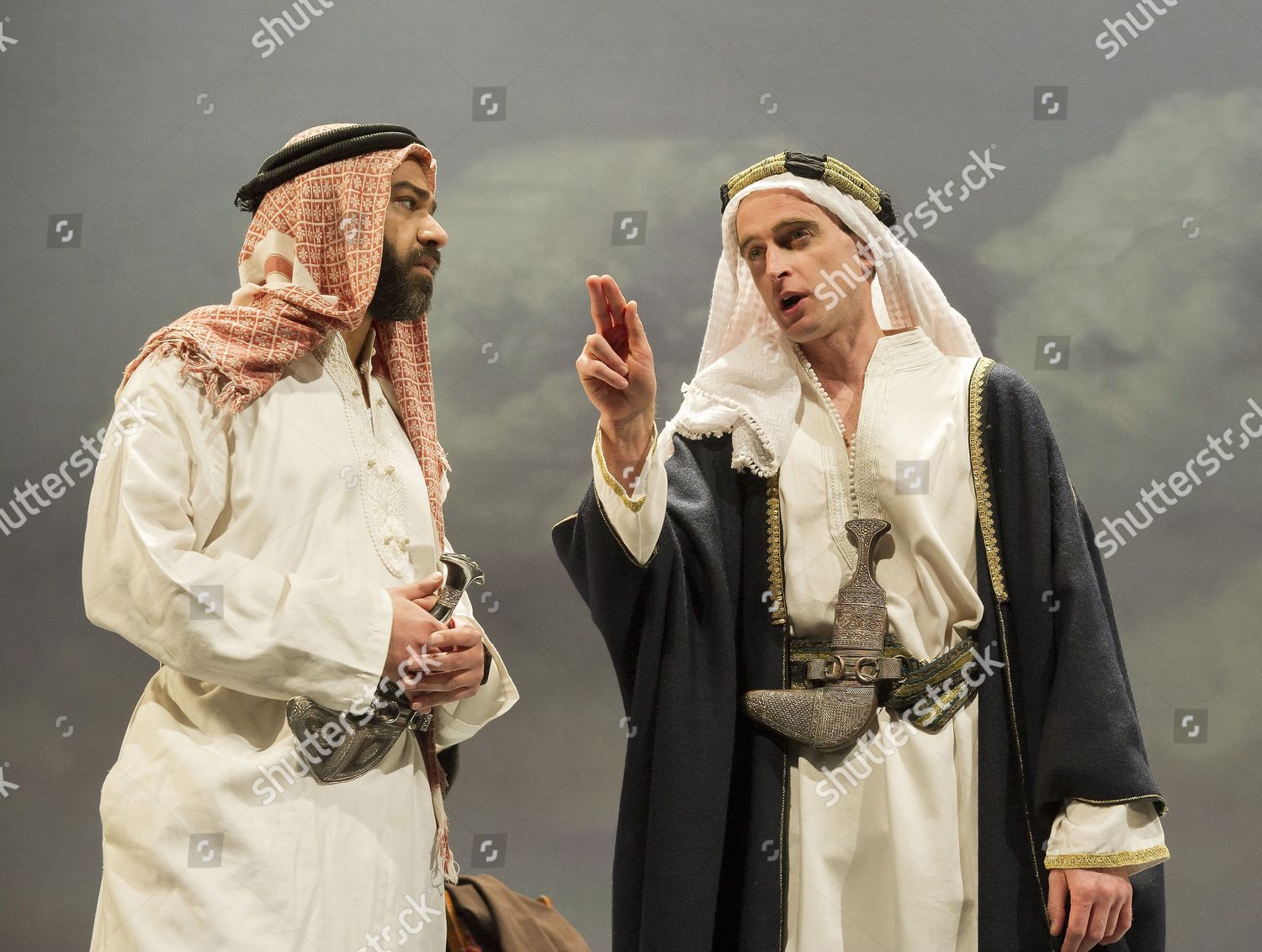 Khalid Laith Prince Feisal Jack Laskey Editorial Stock Photo - Stock ...