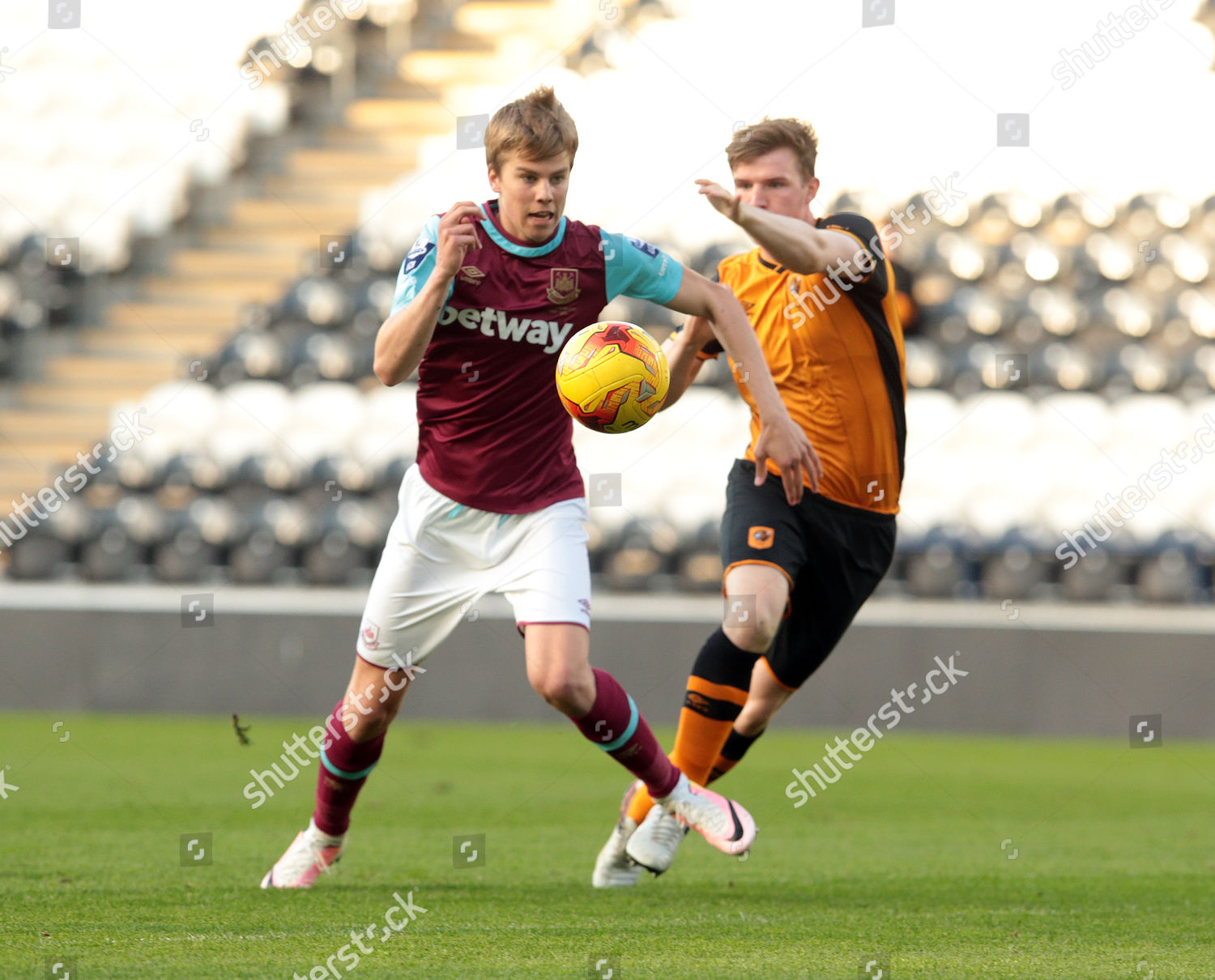 West Ham United U21s Martin Samuelsen Editorial Stock Photo - Stock ...