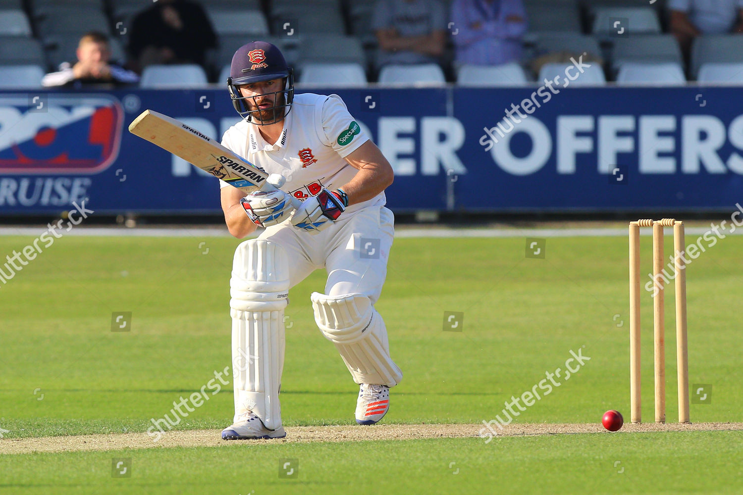 Jaik Mickleburgh Batting Action Essex During Editorial Stock Photo ...