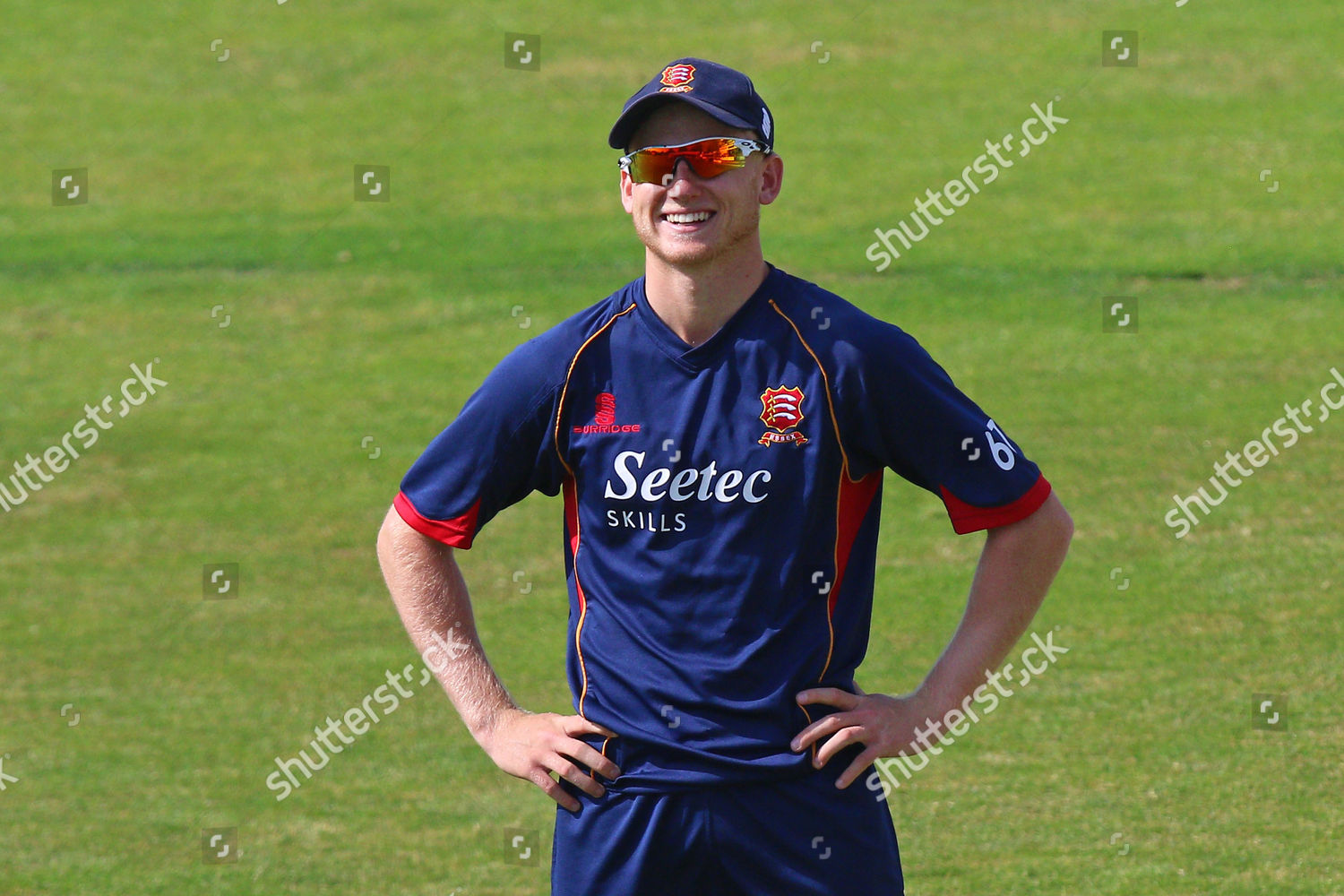 Callum Taylor Essex During Warm Ahead Editorial Stock Photo - Stock ...