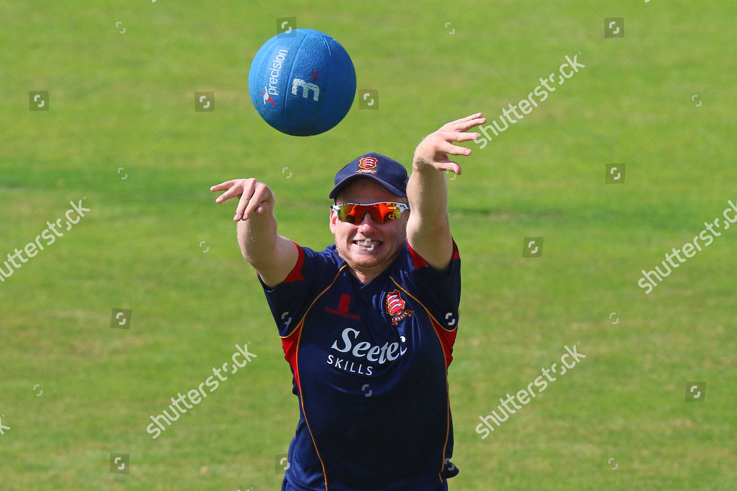 Callum Taylor Essex During Warm Ahead Editorial Stock Photo - Stock ...
