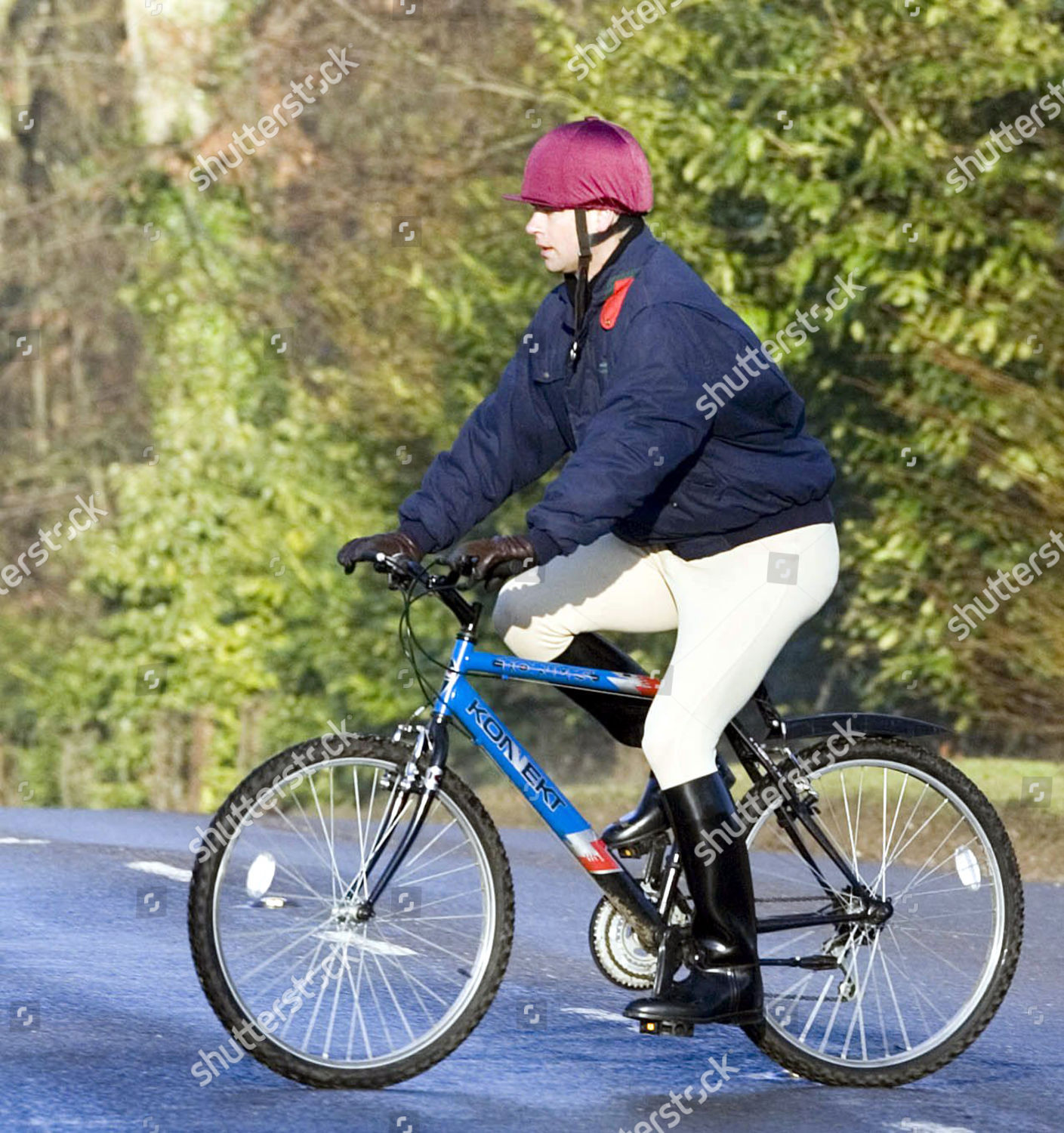 Prince Edward Riding Bicycle Editorial Stock Photo - Stock Image ...