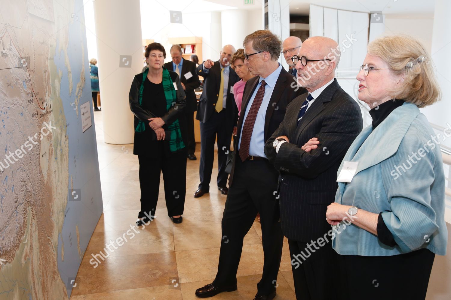 Mimi Gardner Gates Jim Cuno Bill Editorial Stock Photo - Stock Image ...