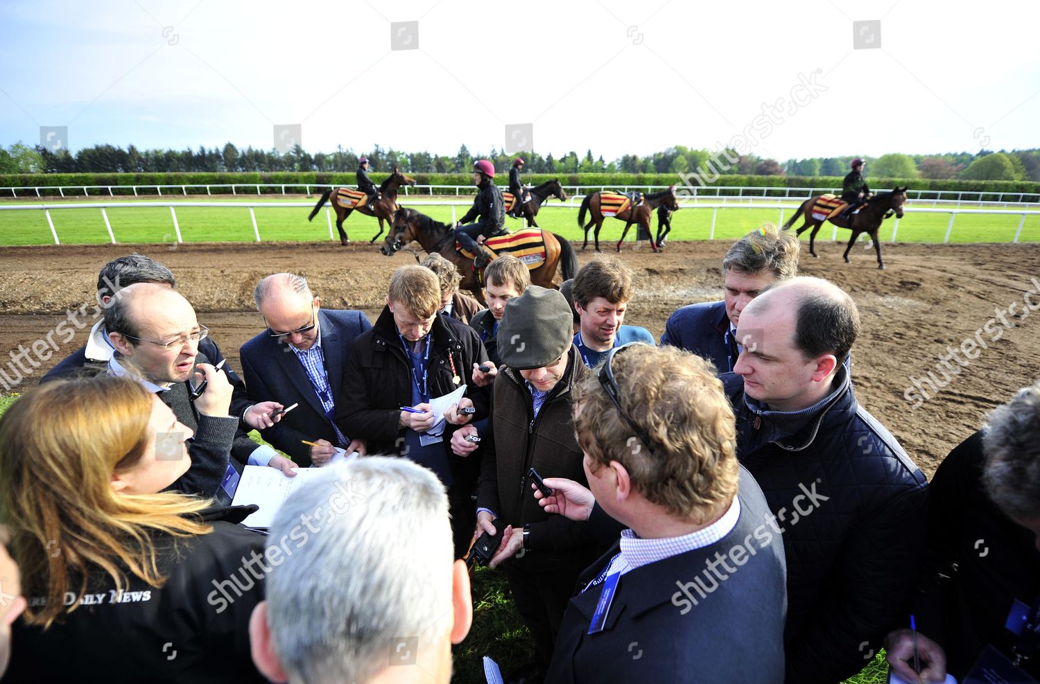Ballydoyle Stables Trainer Aidan Obrien Centre Editorial Stock Photo ...