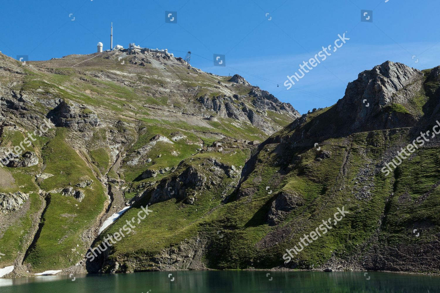 Lac Doncet Oncet Lake Pic Du Editorial Stock Photo - Stock Image ...