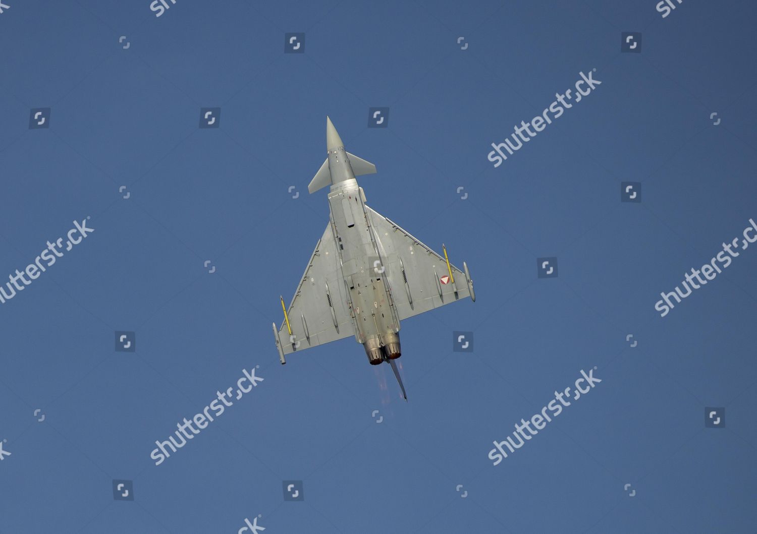 Eurofighter View Below Hinterstoder Upper Austria Editorial Stock Photo ...