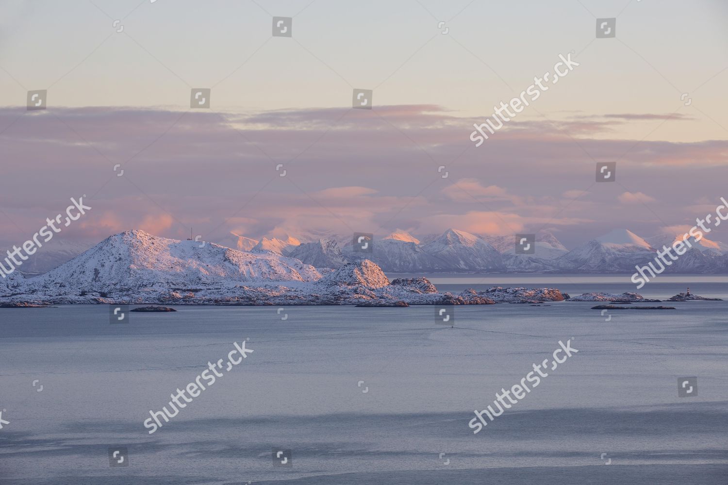Skrova Island Vestfjord Lofoten Nordland Norway Editorial Stock Photo ...