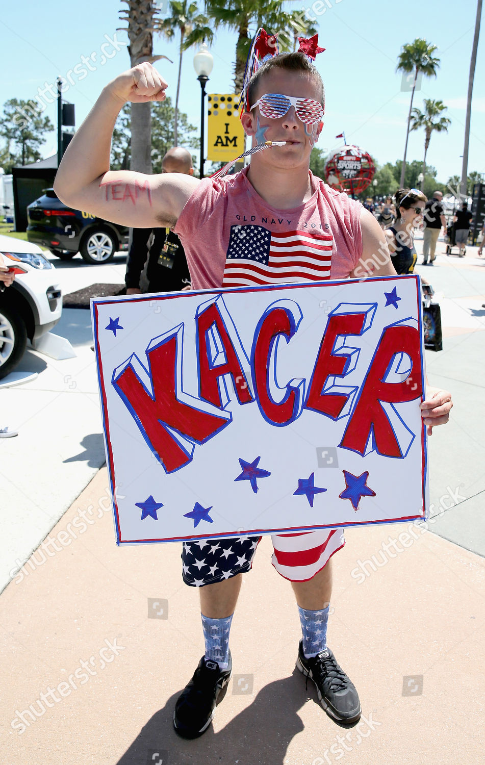 Team Usa Fan During Invictus Games Editorial Stock Photo - Stock Image ...