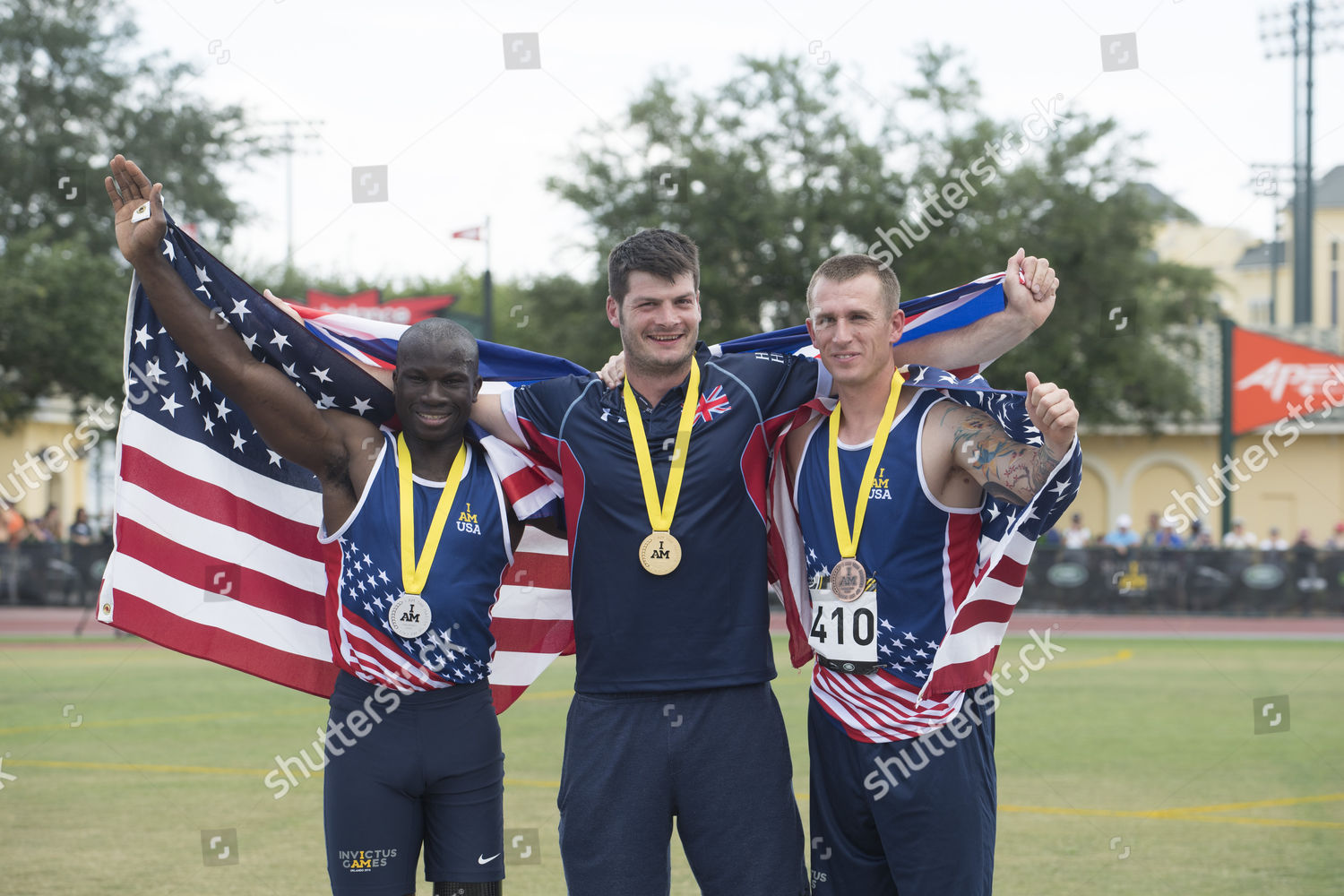 Dave Henson Gold Medal 200m Runners Editorial Stock Photo - Stock Image ...