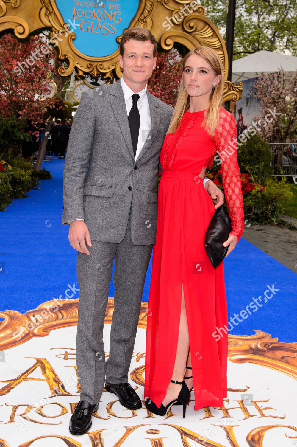 Ed Speleers Asia Macey Editorial Stock Photo - Stock Image | Shutterstock