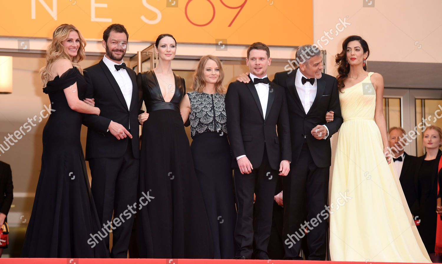 Jack Oconnell Jodie Foster Caitriona Balfe Editorial Stock Photo ...