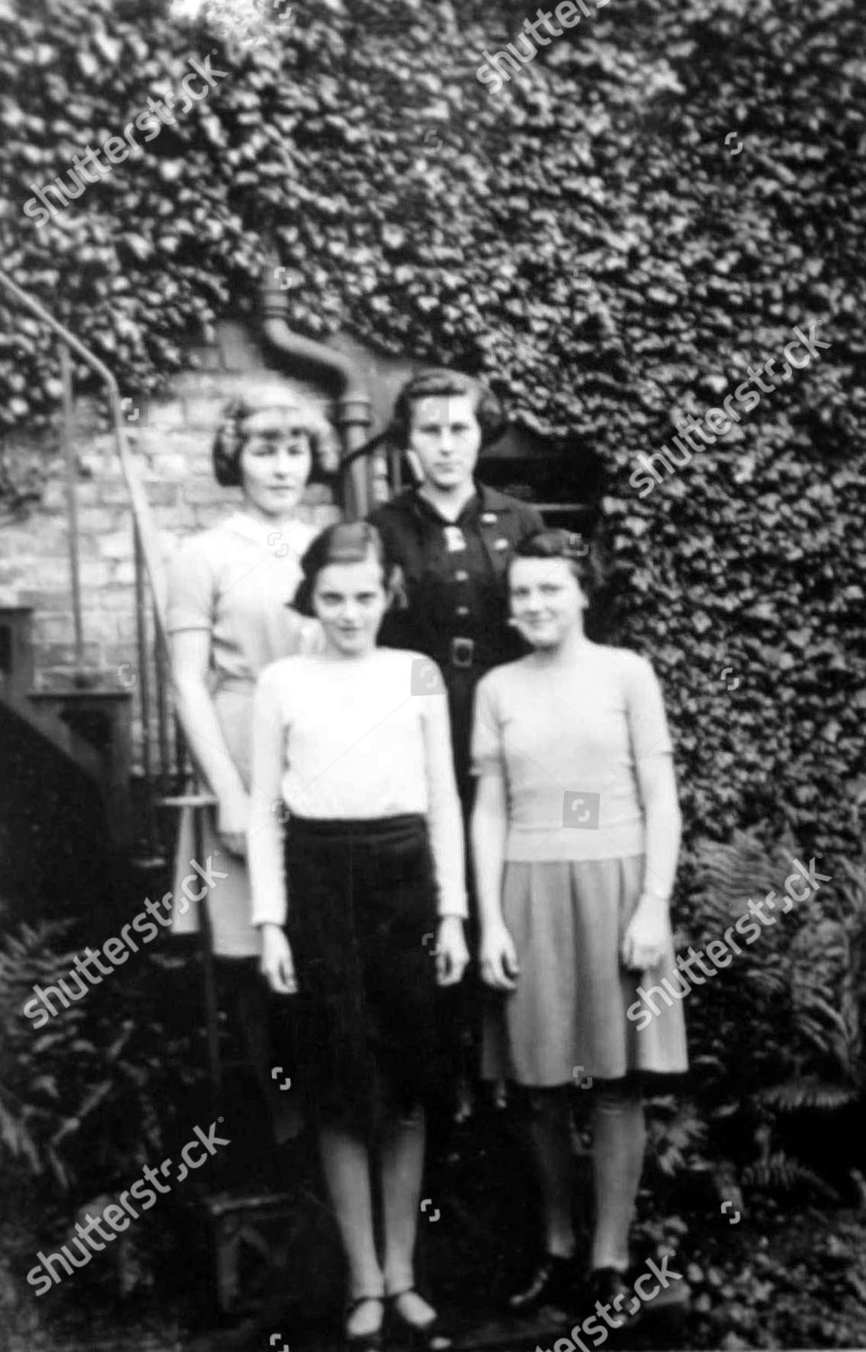 Jill Freud Pictured Friends Aged 14 Editorial Stock Photo - Stock Image ...