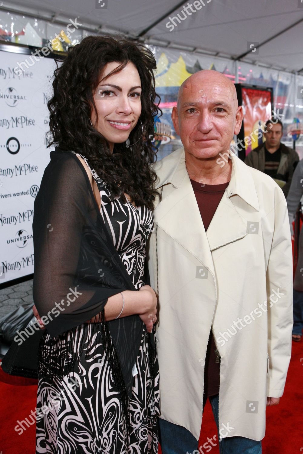Ben Kingsley Wife Alexandra Christmann Editorial Stock Photo - Stock ...
