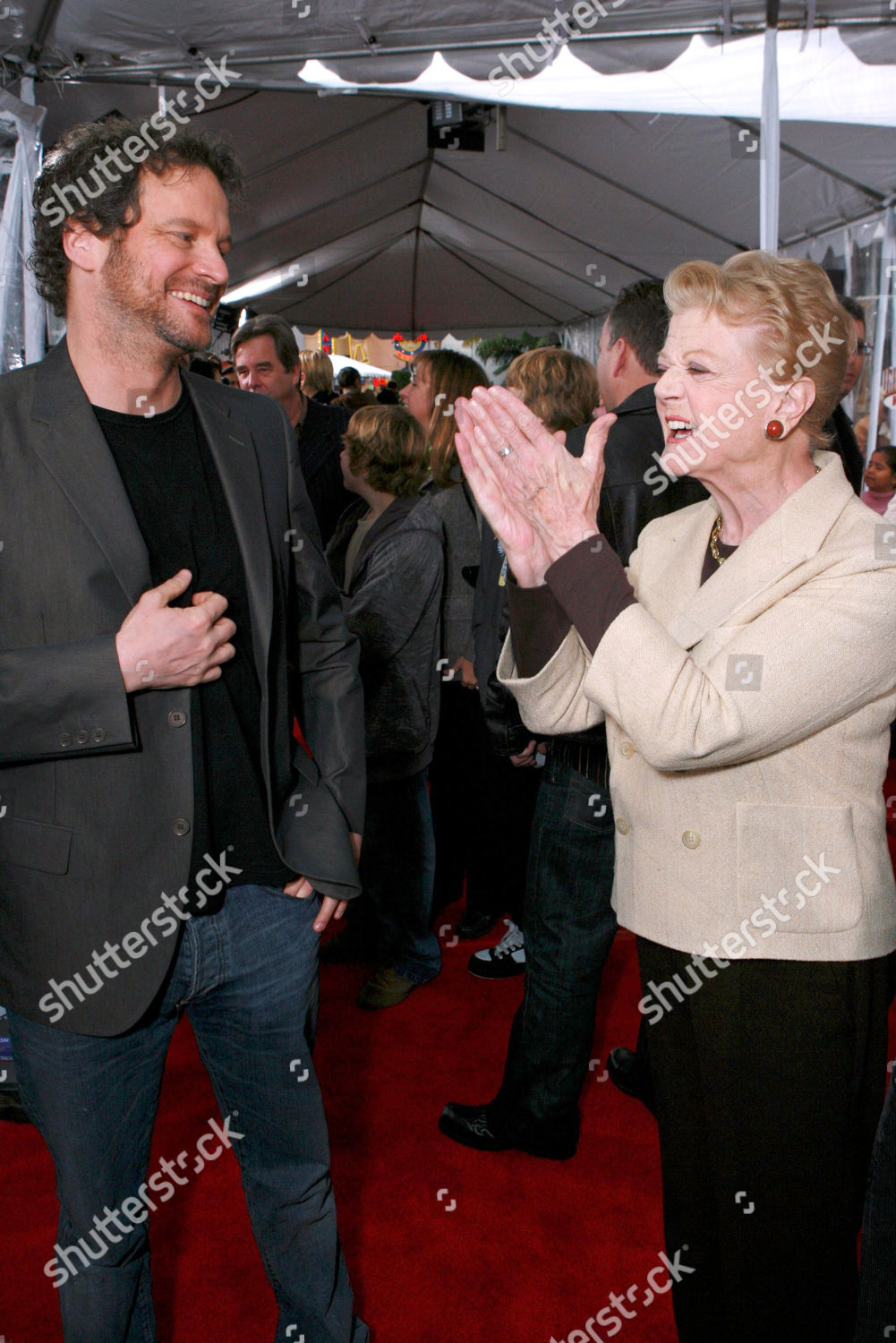 Colin Firth Angela Lansbury Editorial Stock Photo - Stock Image ...