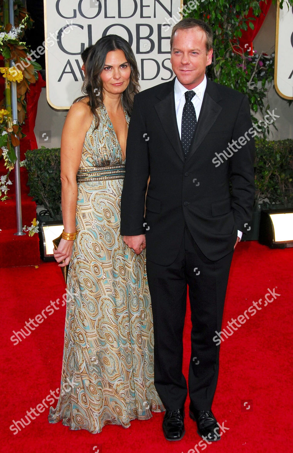 Trisha Cardoza Kiefer Sutherland Editorial Stock Photo - Stock Image ...