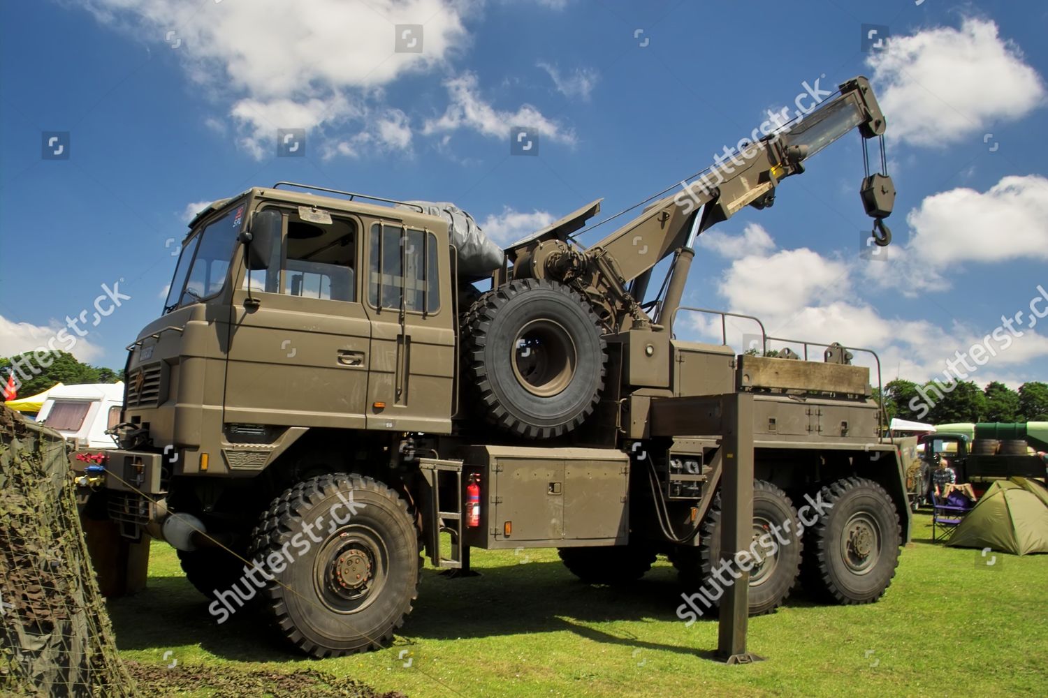 British Army Foden Recovery Vehicle Royal Editorial Stock Photo - Stock ...