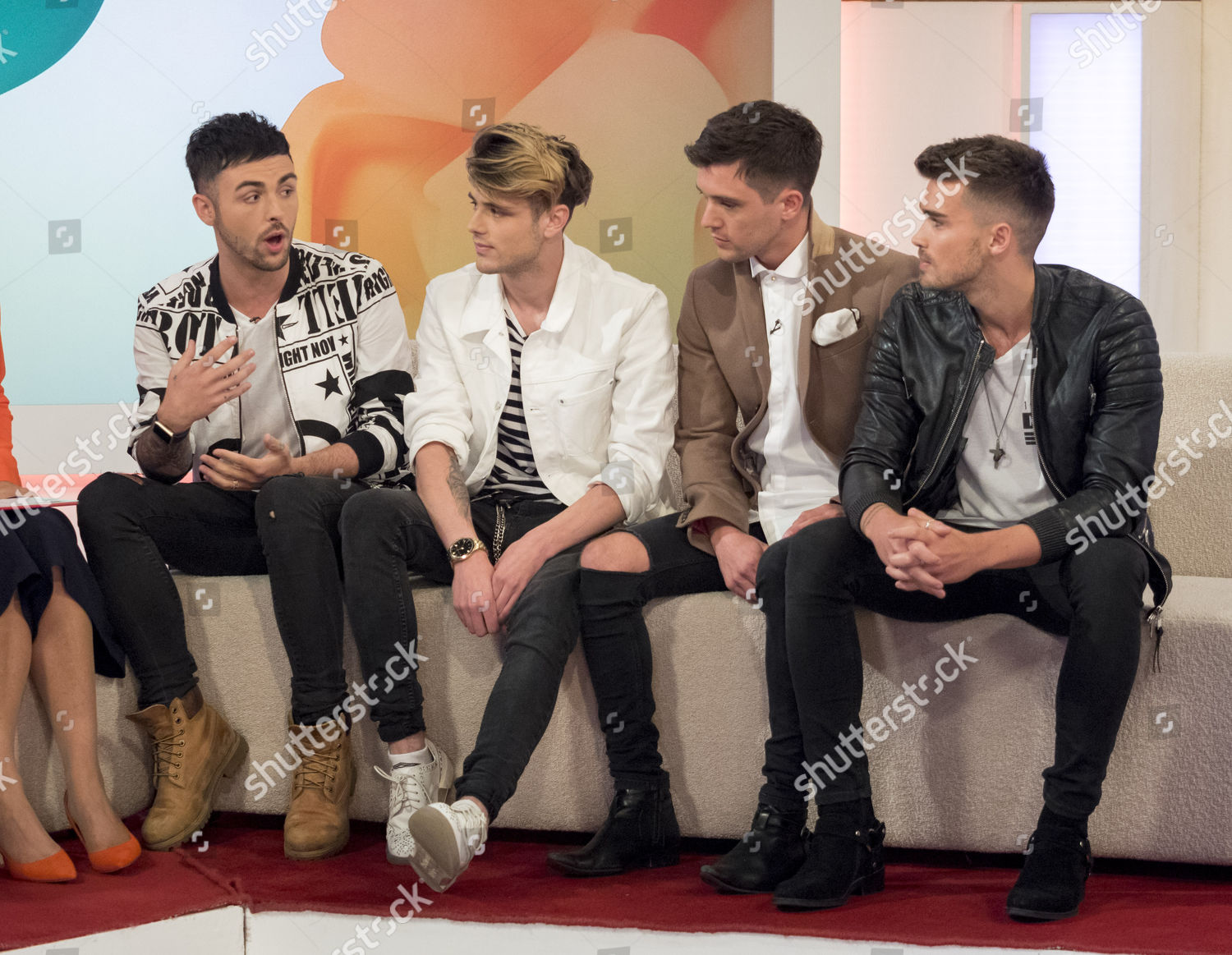 Union J Jaymi Hensley Casey Johnson Editorial Stock Photo - Stock Image ...