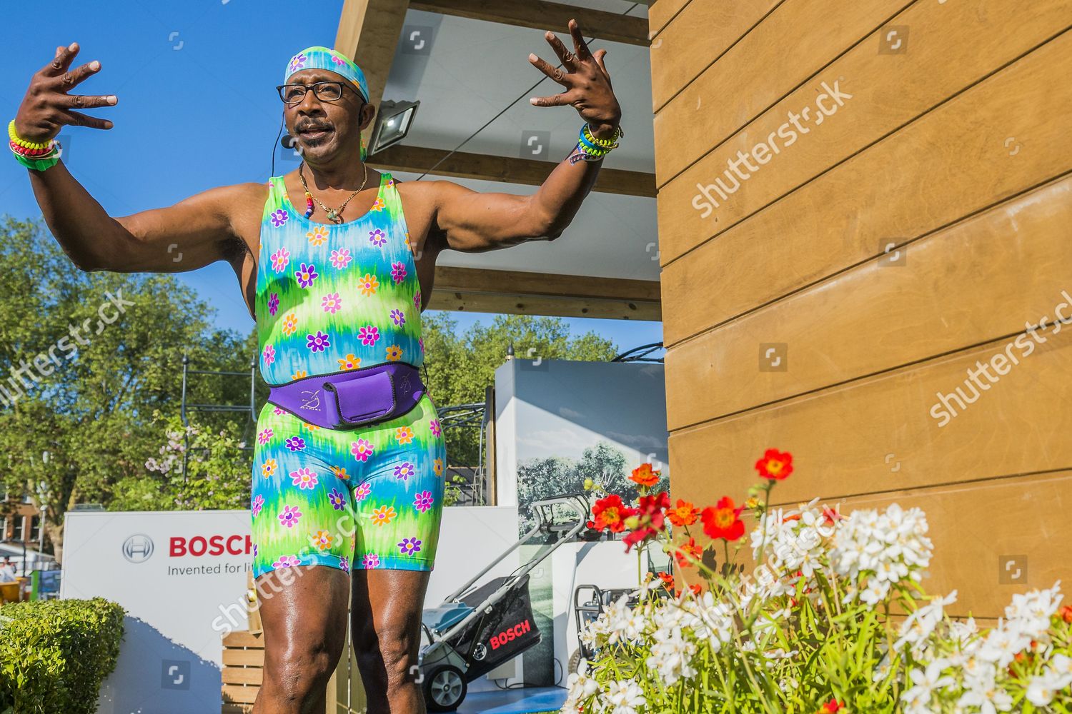 Mr Motivator Mowtivator On Bosch Stand Editorial Stock Photo - Stock ...