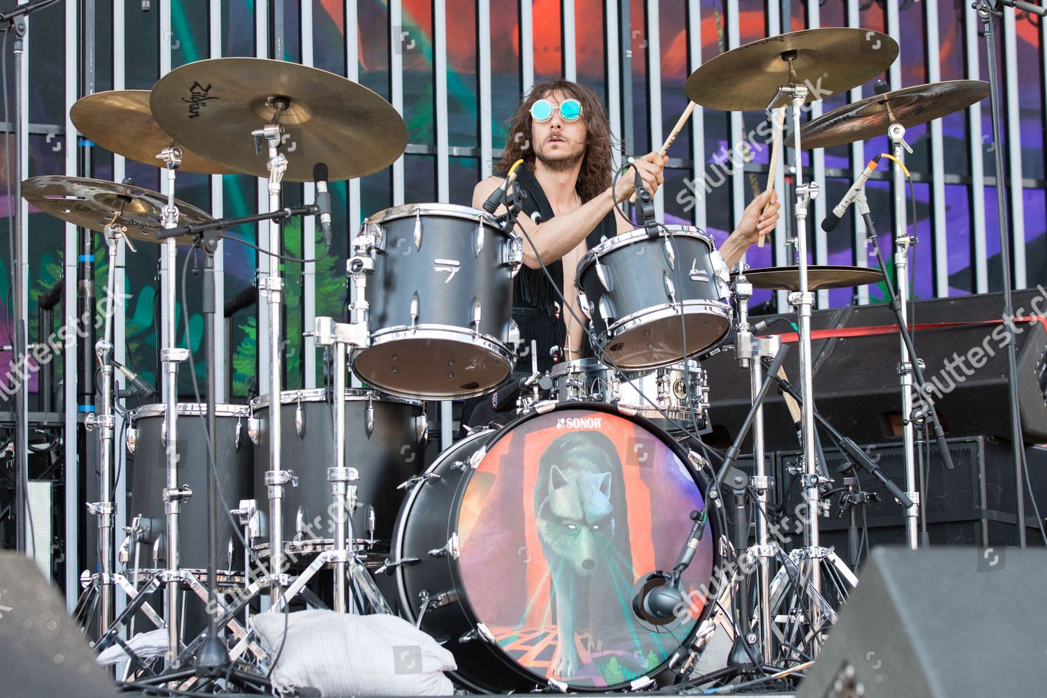 Wolfmother Alex Carapetis Editorial Stock Photo - Stock Image ...